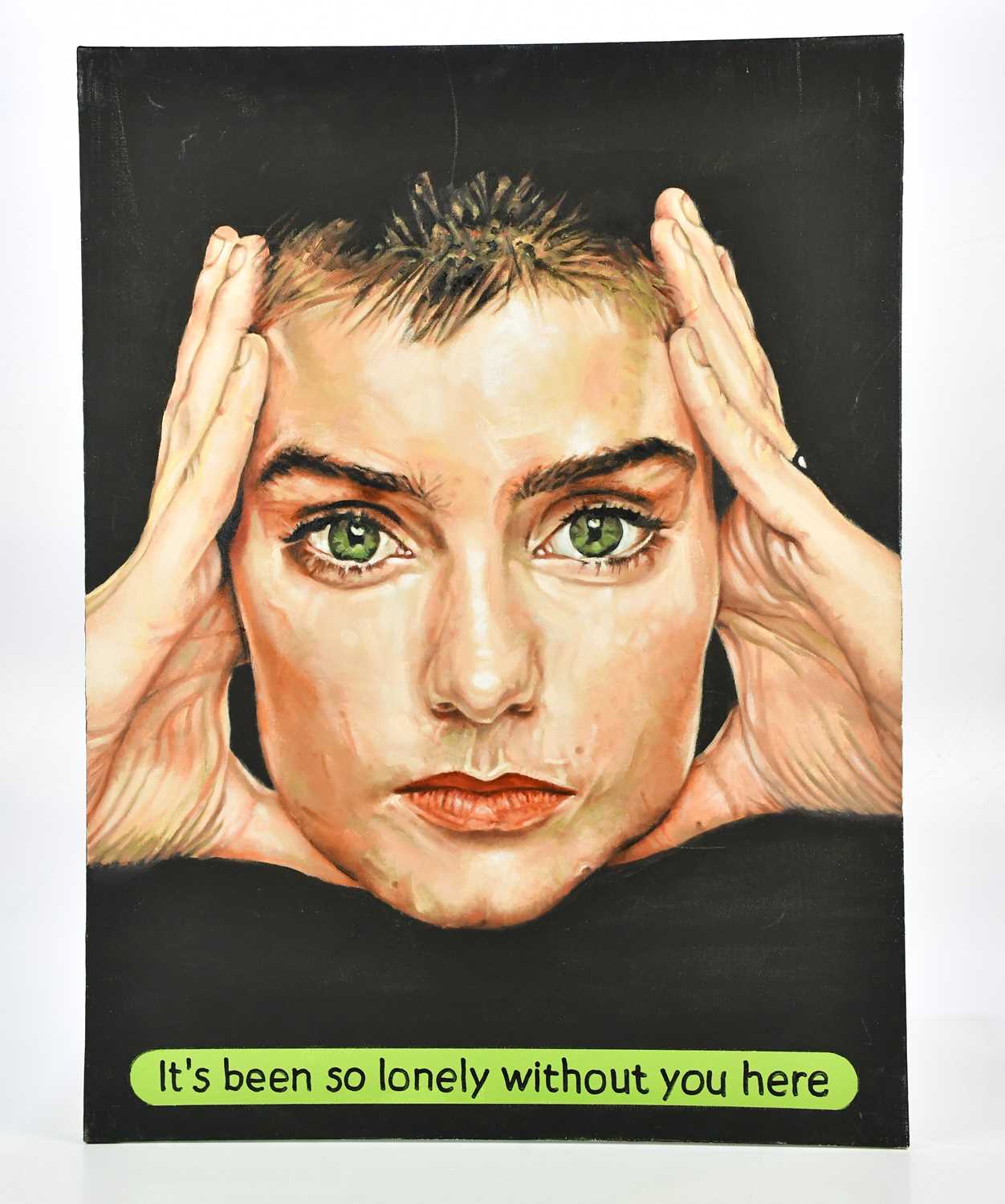 Lot 2648 - ALAN HAWKINS; oil on canvas, 'It's been so