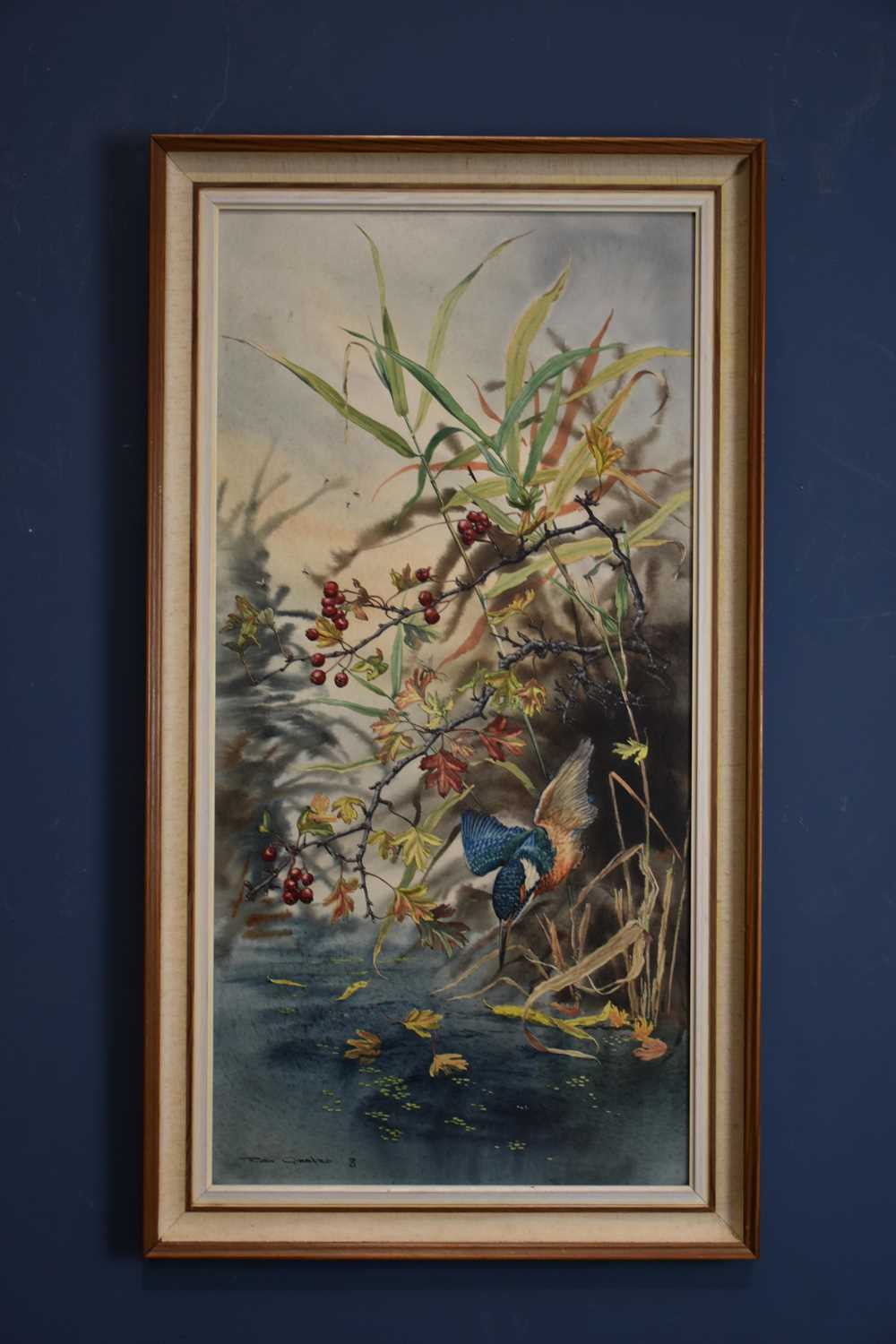 Lot 2437 - ROBIN GIBBARD (1930-2014); watercolour,