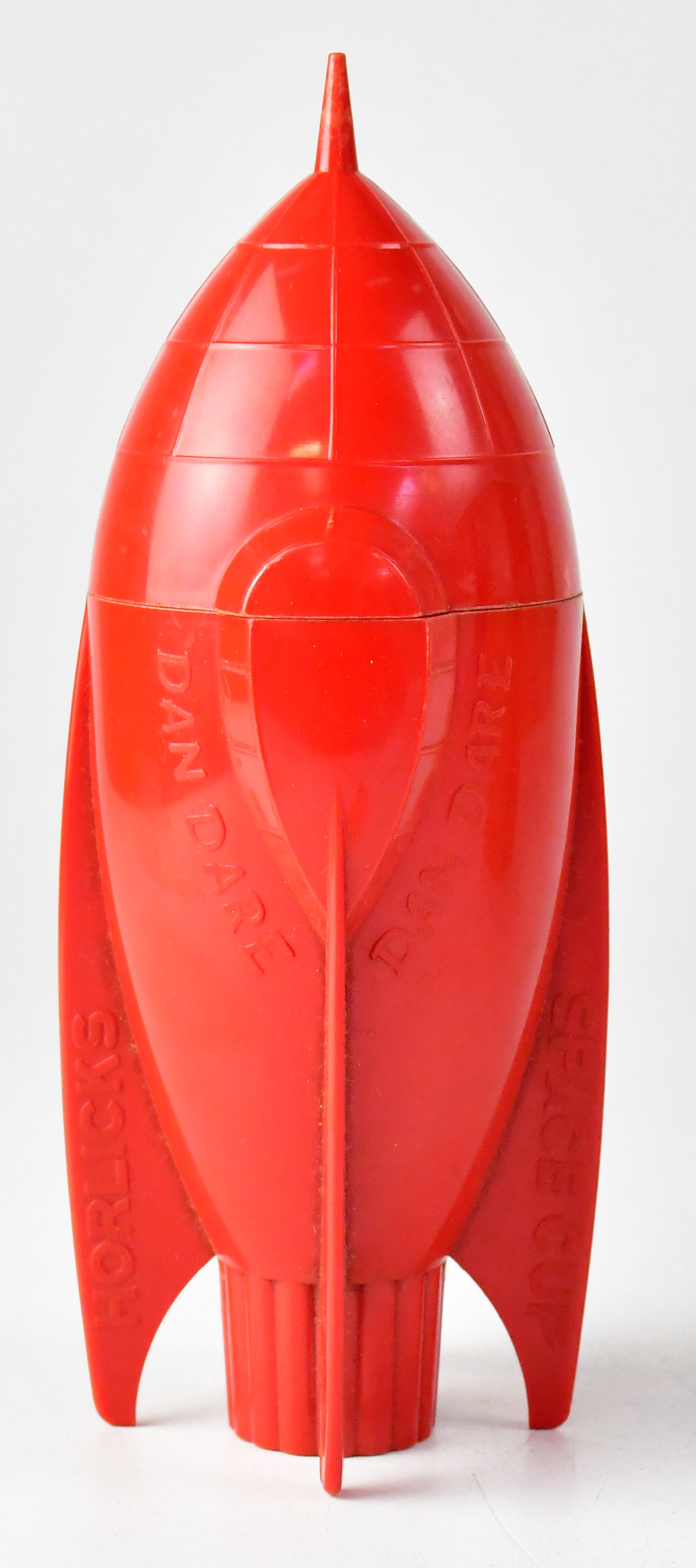 Lot 552 - A Dan Dare Space Cup in the form of a rocket