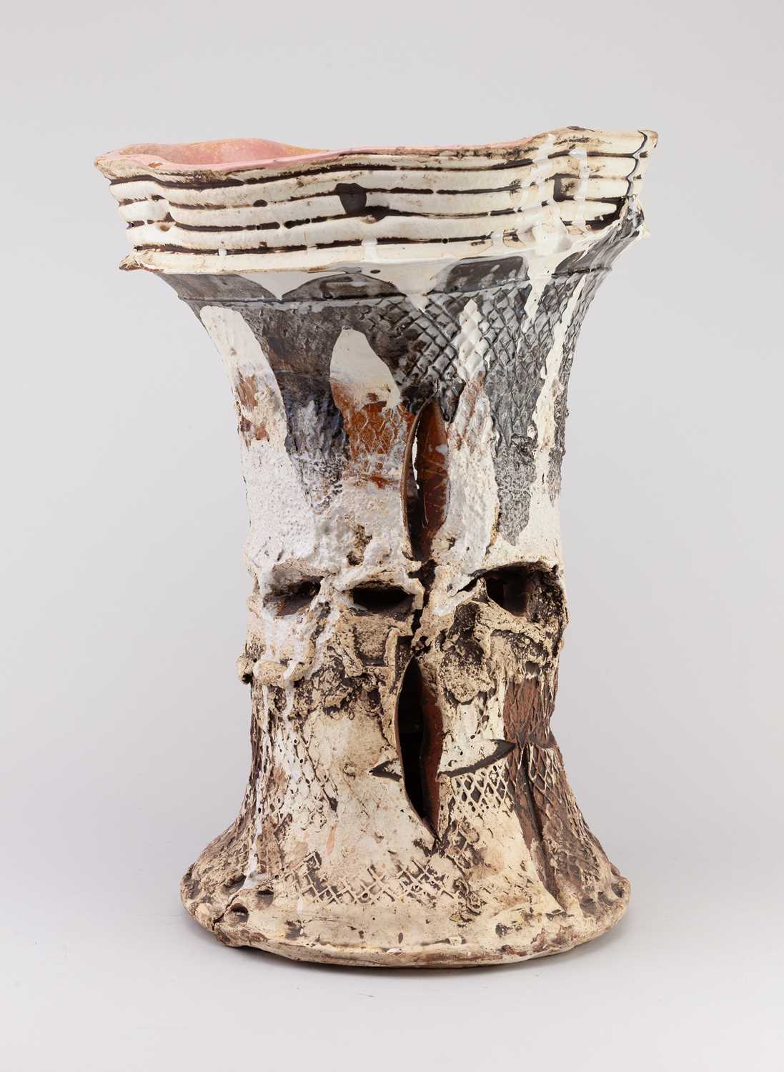 Lot 566 - SIMON CARROLL (1964-2009); an earthenware
