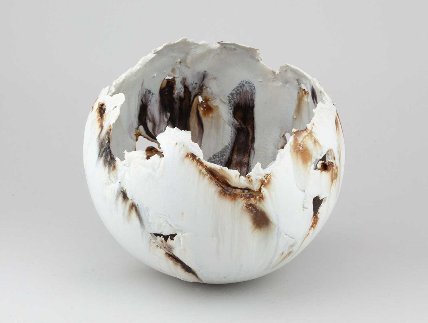 Lot 354 - KATE WINDIBANK; a stoneware and porcelain