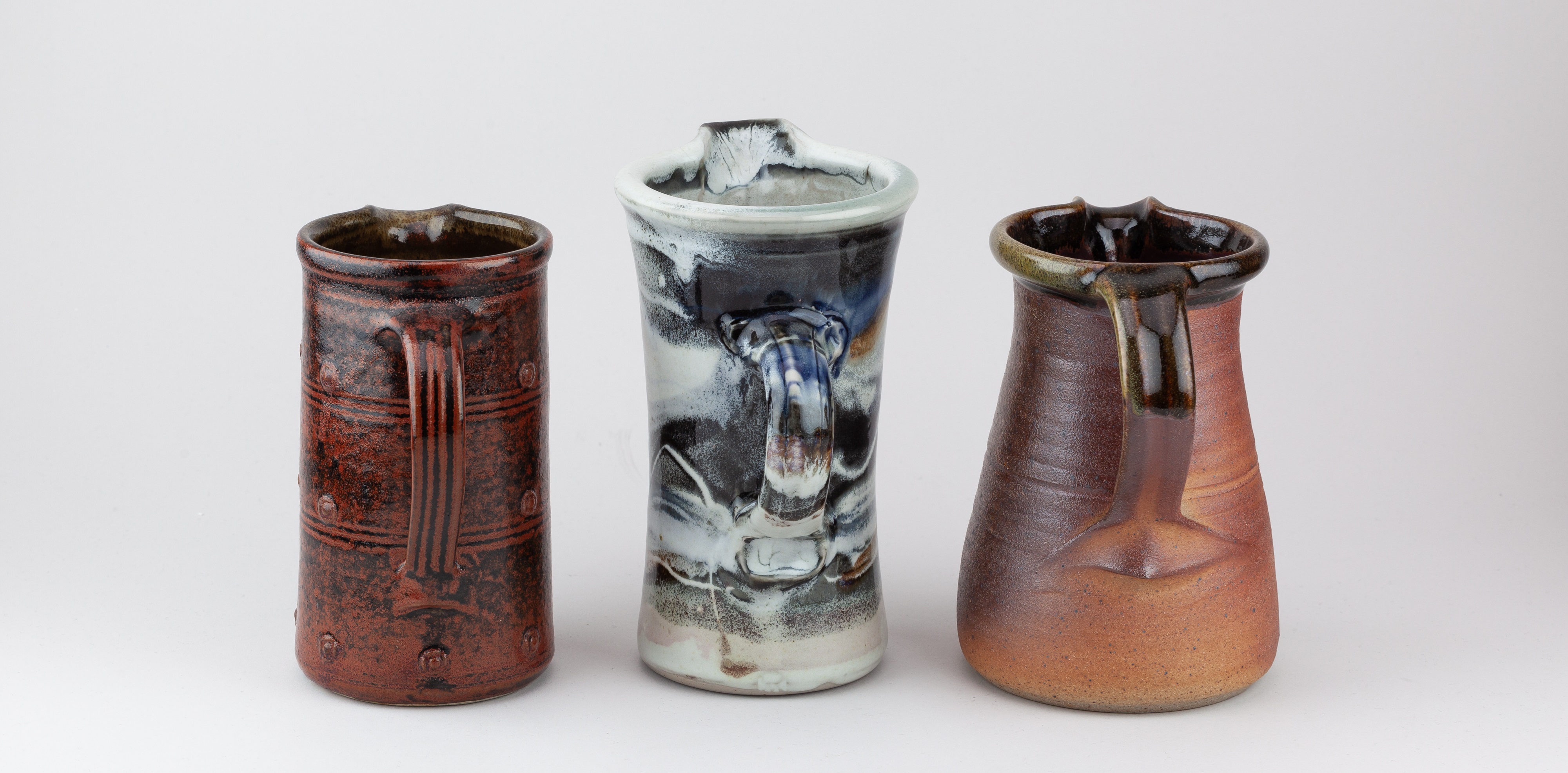 Lot 415 - MICHAEL CASSON (1925-2003); a stoneware jug