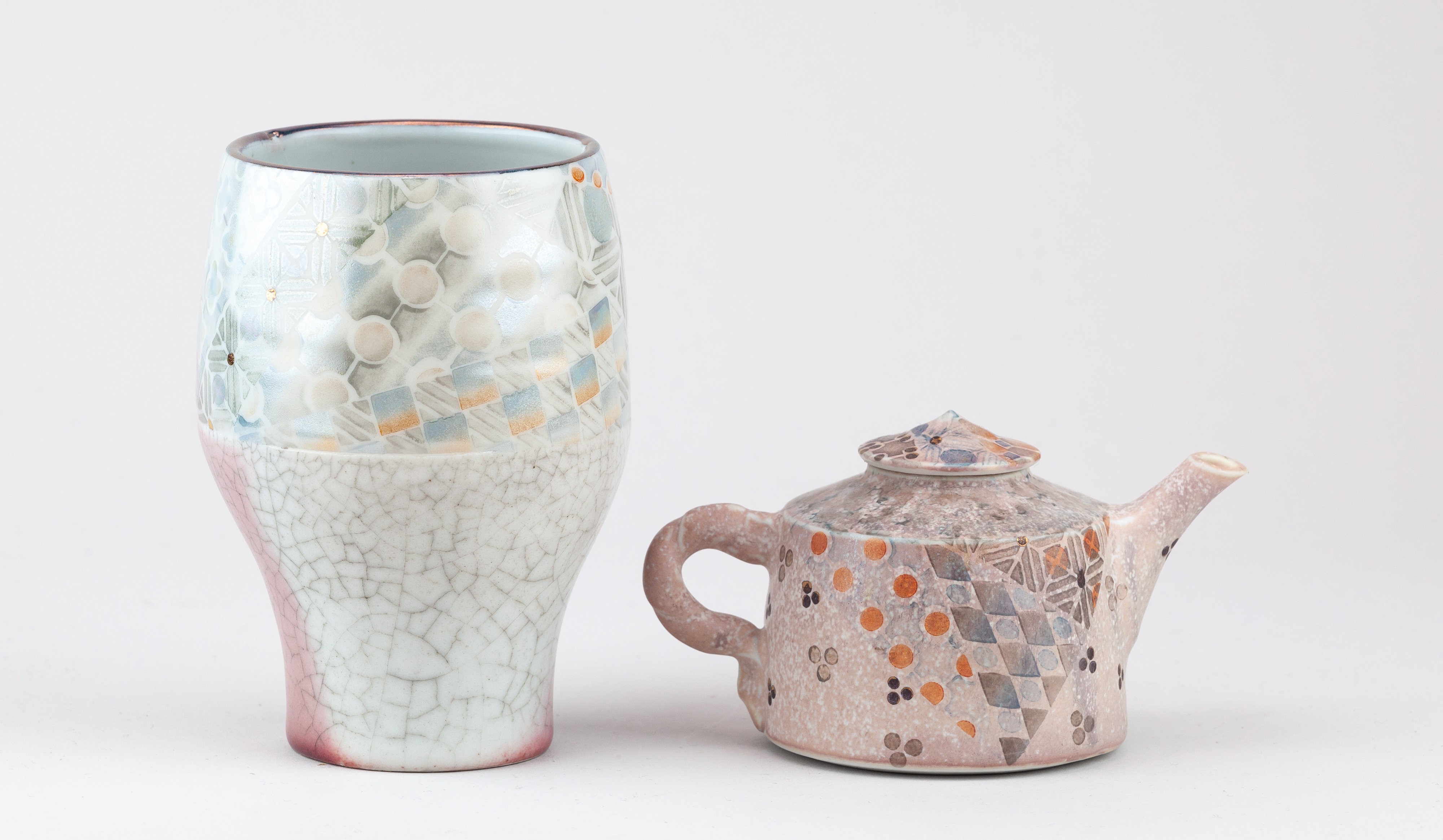 Lot 336 - JOHN WHEELDON (born 1950); a porcelain