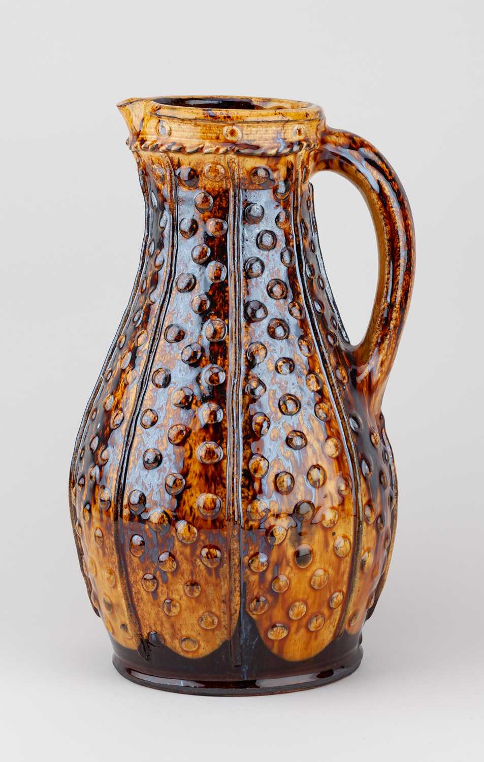 Lot 149 - DOUG FITCH (born 1964); a tall slipware jug