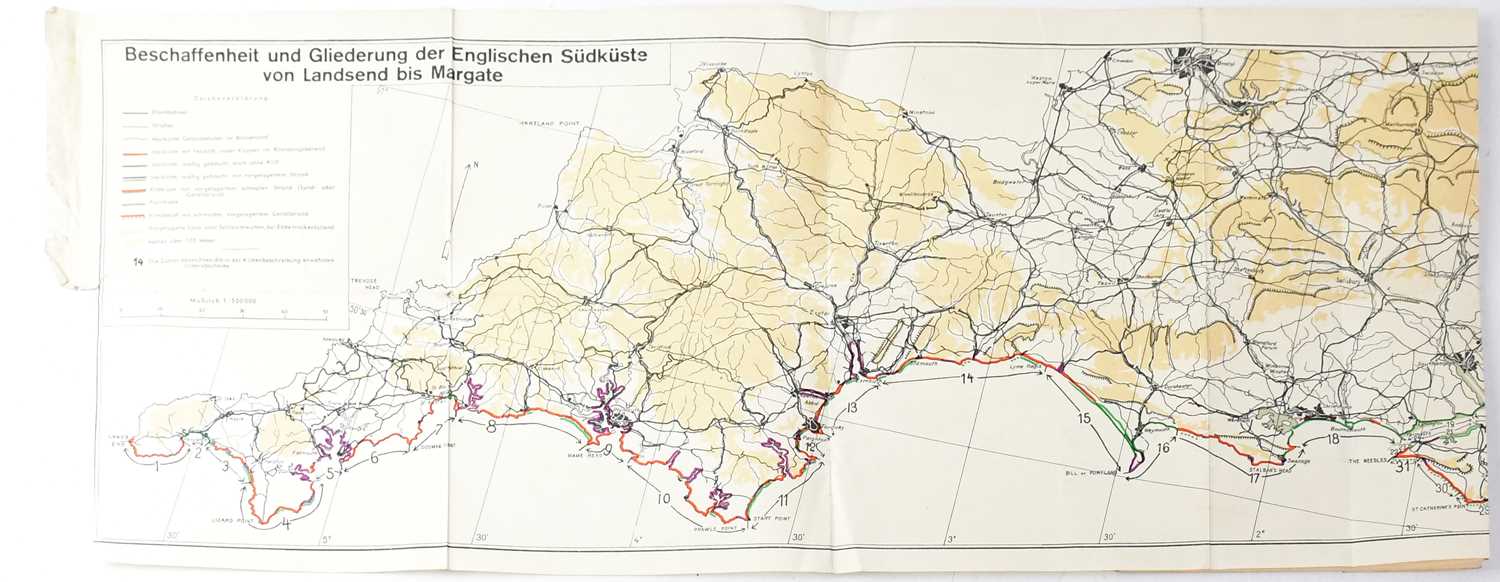 Lot 580 - OPERATION SEA LION; WWII German plans,