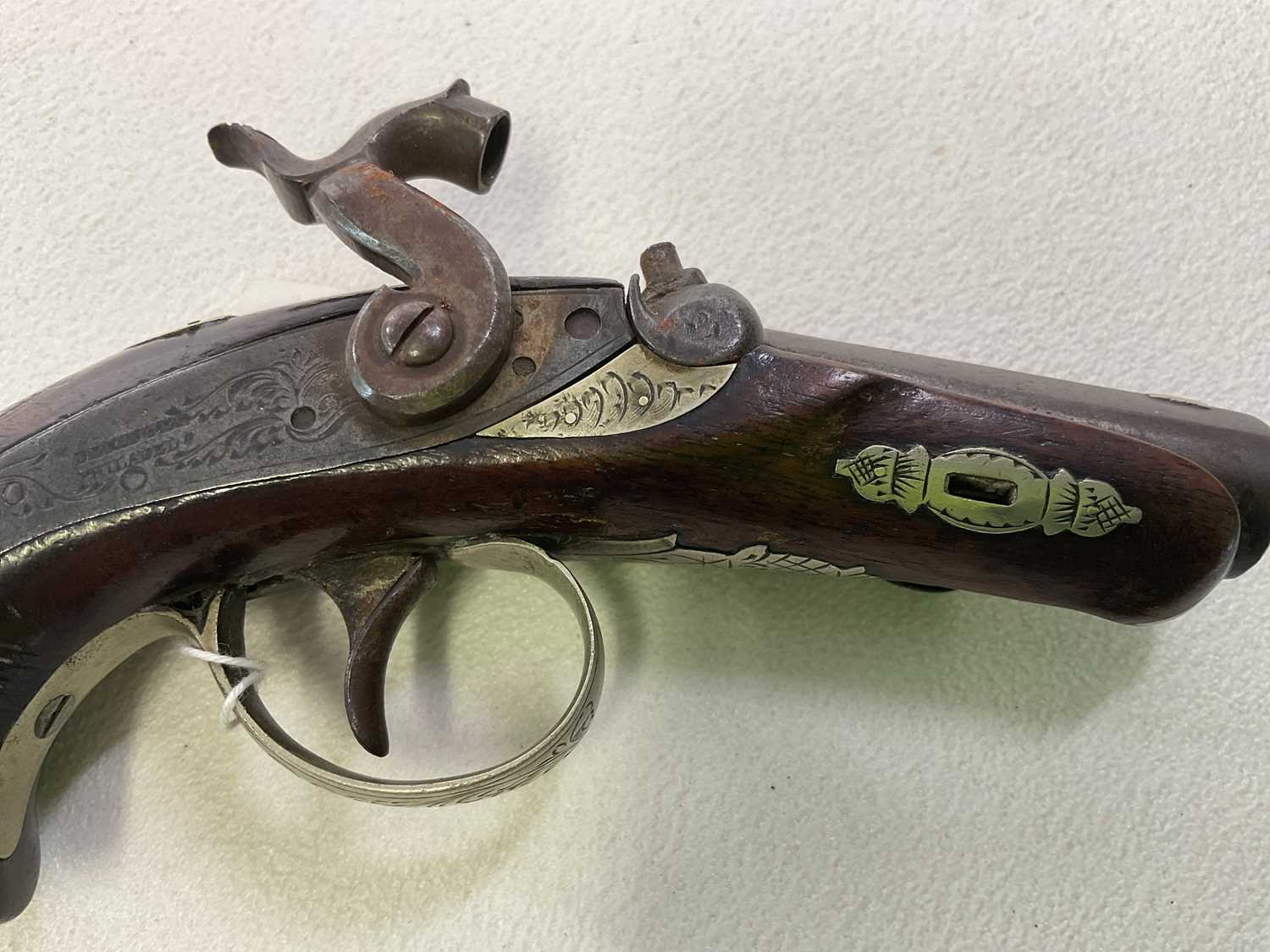 Lot 13 - HENRY DERINGER; an original pocket pistol