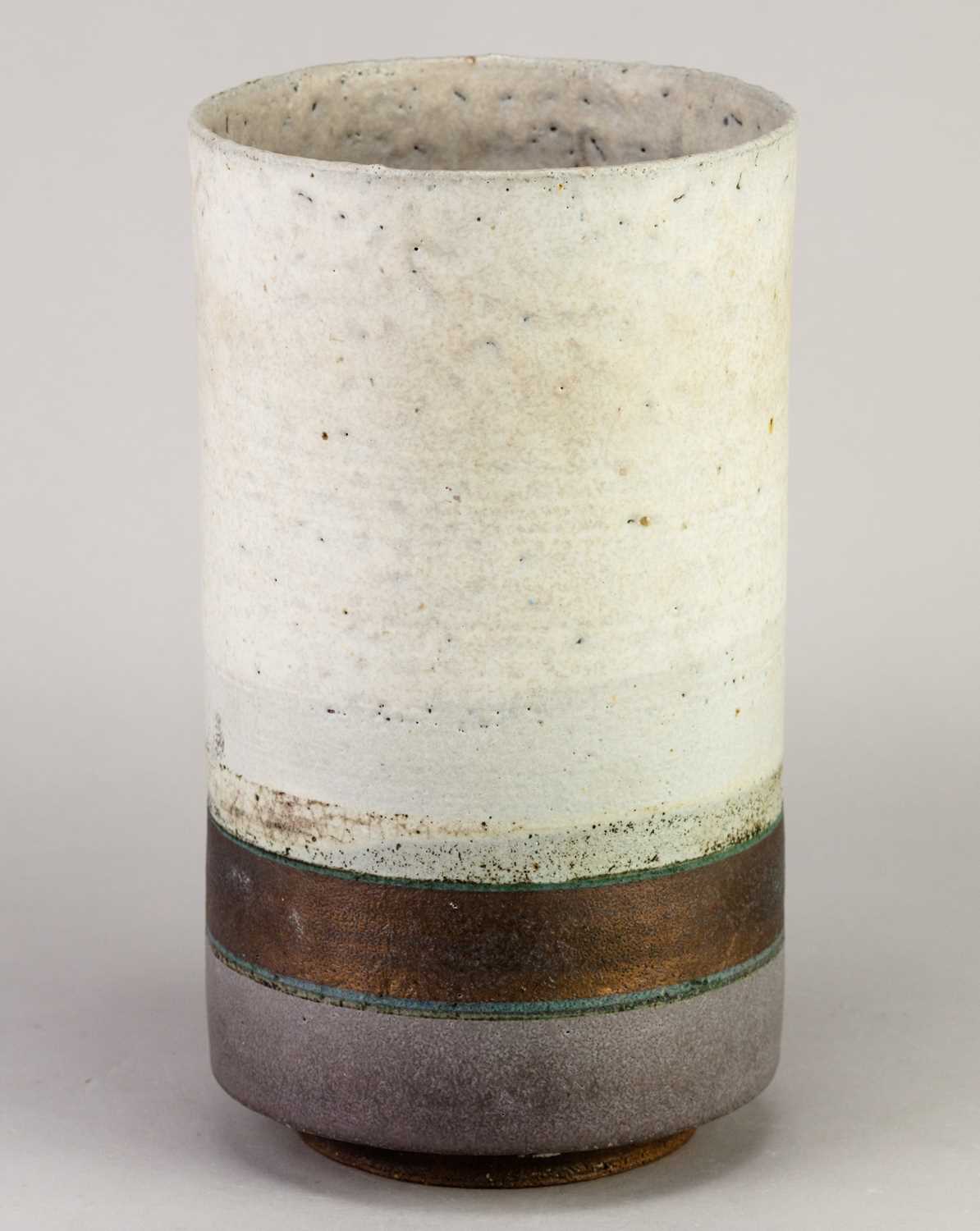 Lot 653 - ROBIN WELCH (1936-2019); a cylindrical