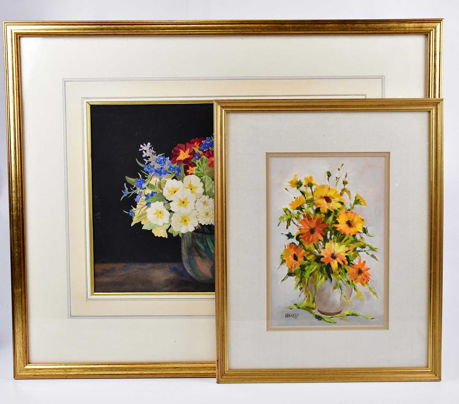 Lot 1623 - EVA SAVORY; watercolour, still life of a