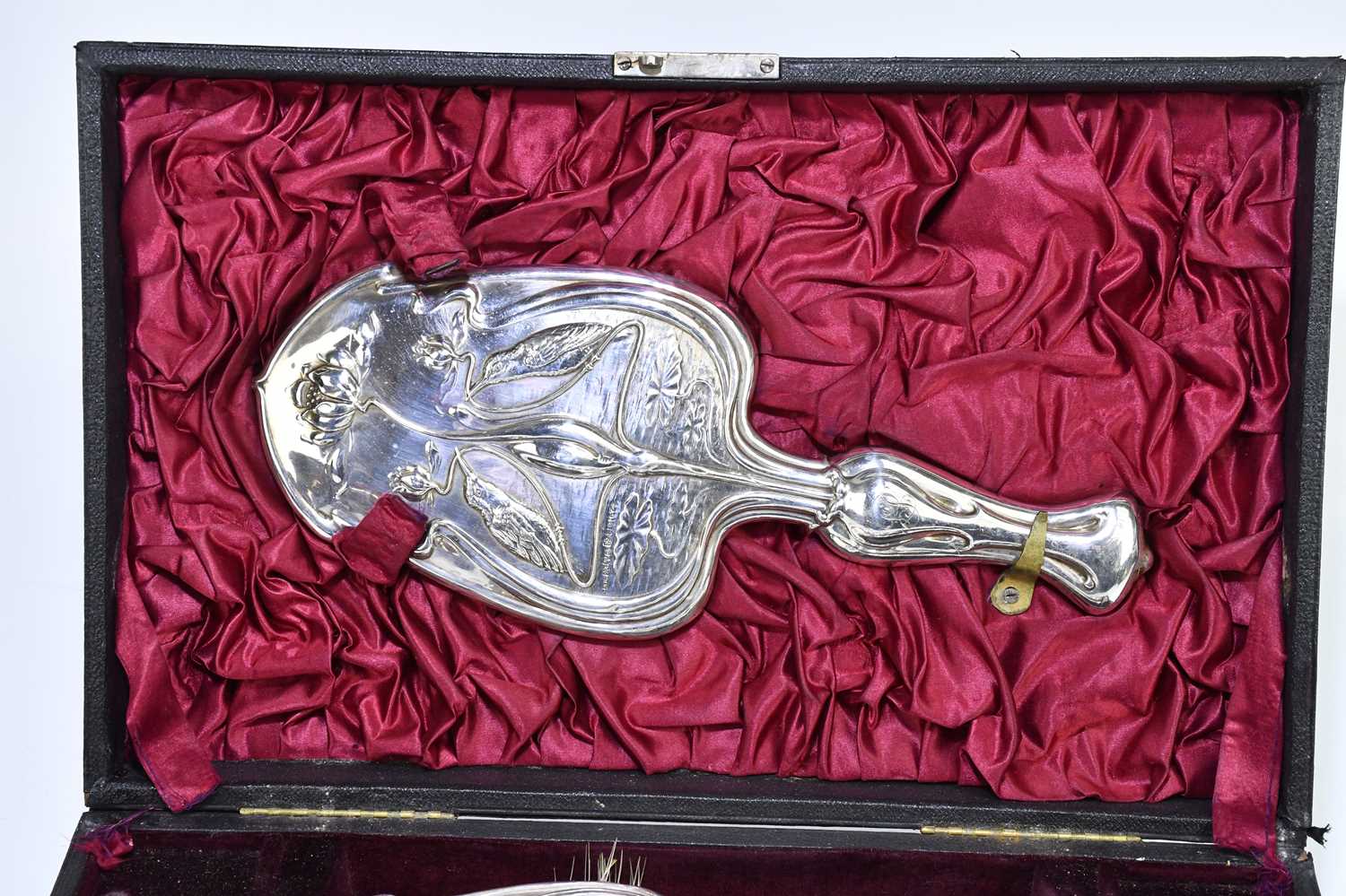 Lot 476 - WILLIAM NEALE; an Edward VII hallmarked