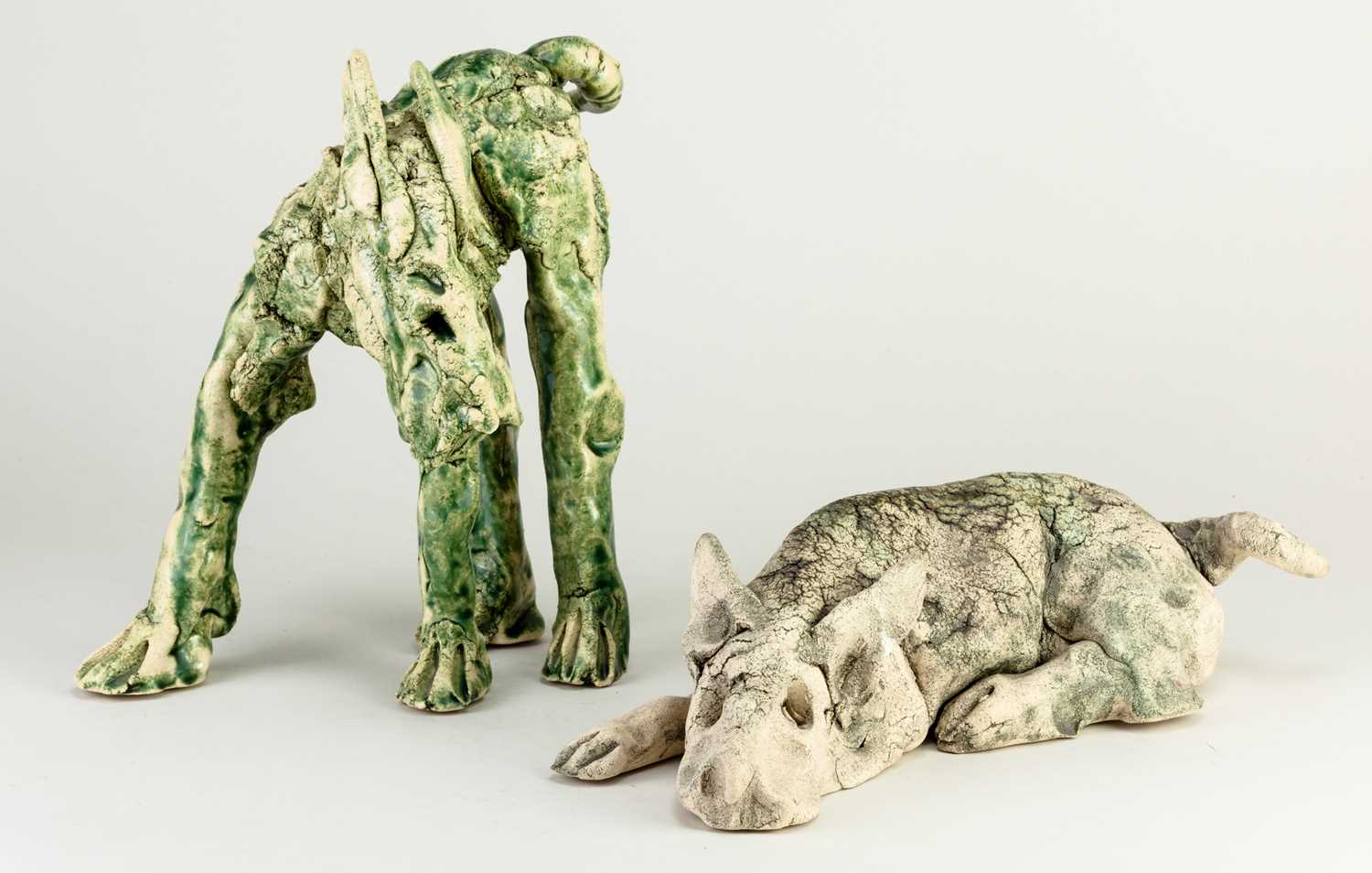 Lot 286 - IAN GREGORY (1942-2021); an earthenware