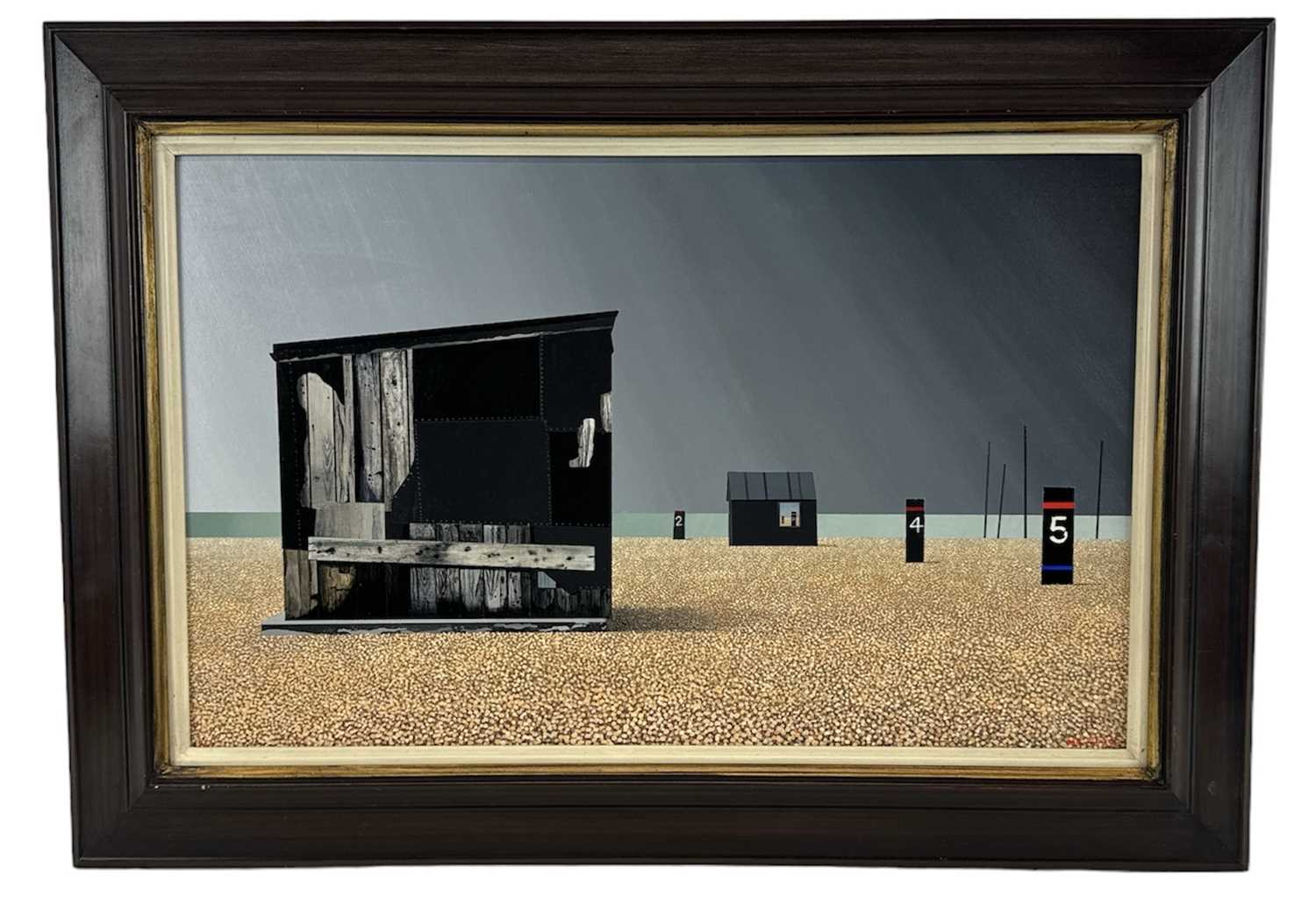 Lot 193 - MICHAEL KIDD (1937-2022); oil on board,