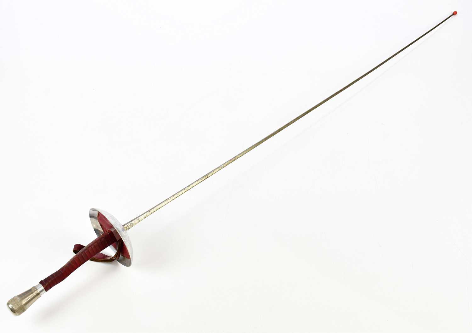 Lot 1306 - A vintage fencing sword, contained in