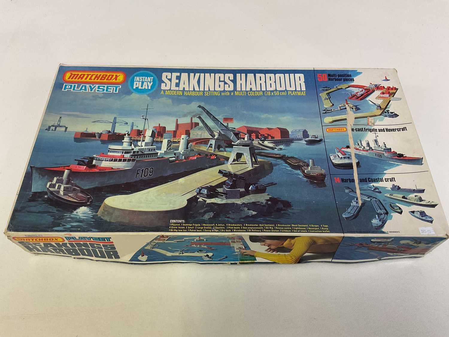 Lot 408 - MATCHBOX; a Sea Kings Harbour Playset, with