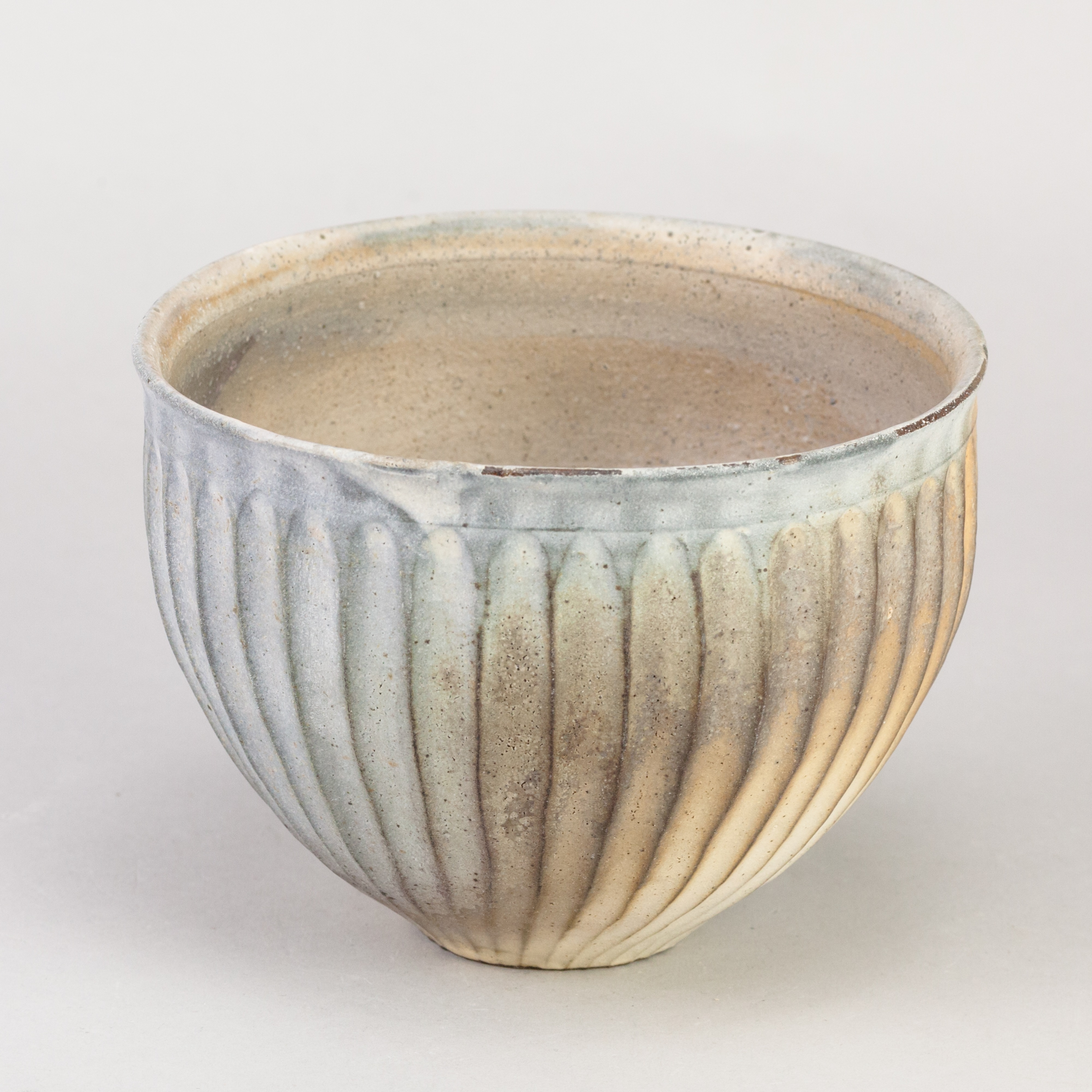 Lot 532 - NANCY FULLER (born 1972); a fluted wood