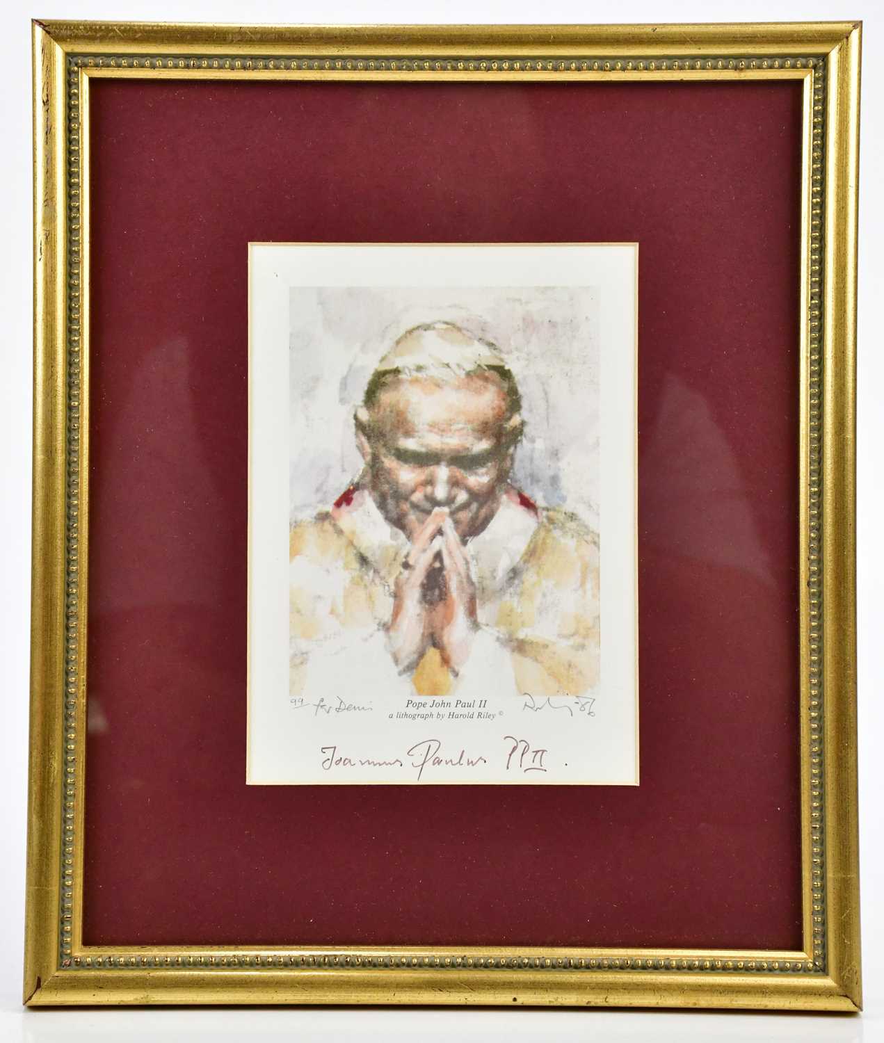 Lot 146 - HAROLD FRANCIS RILEY DL DLITT FRCS DFA ATC