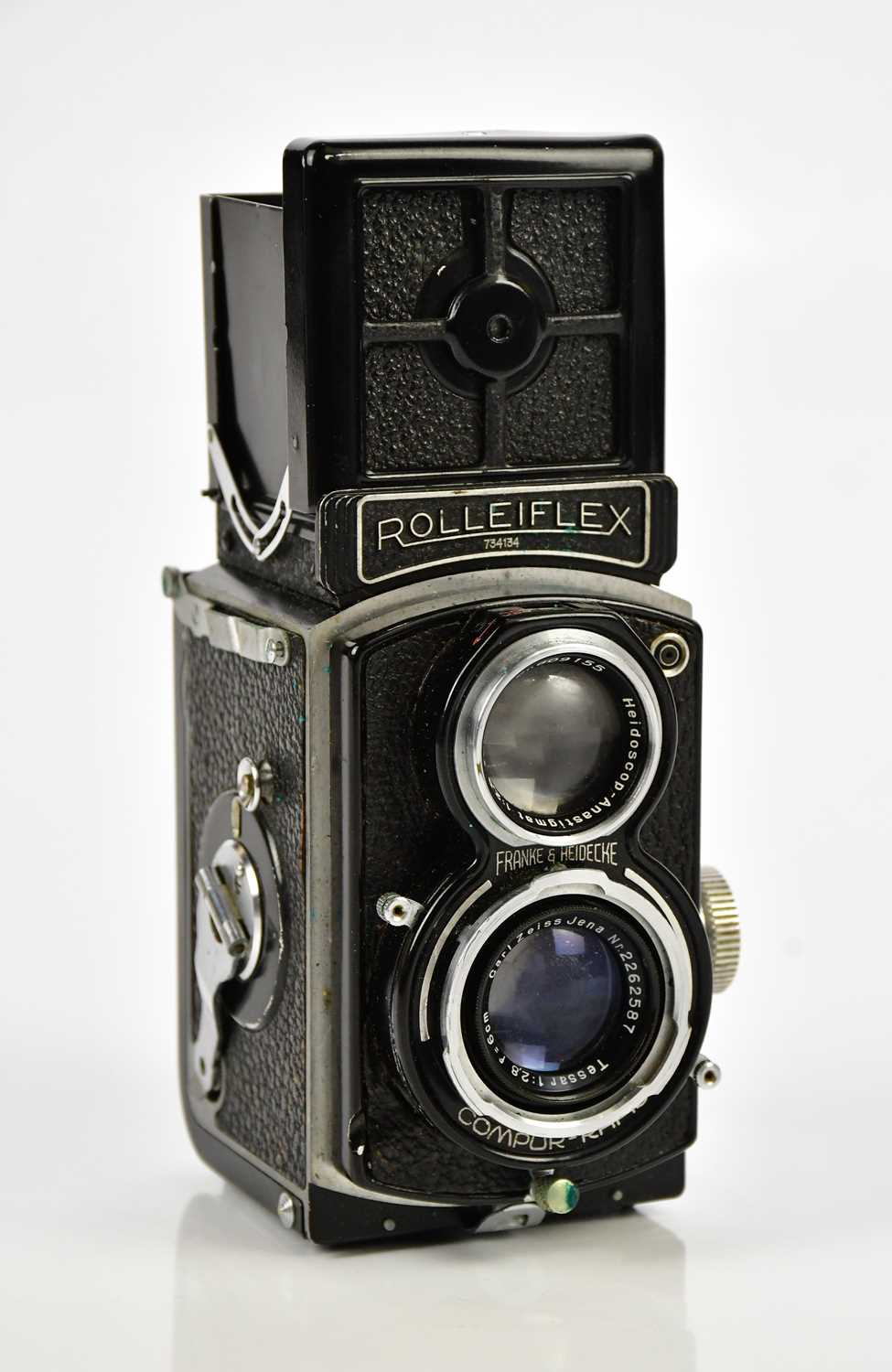 Lot 412 - ROLLEIFLEX; a Rolleiflex Baby "Sport" TLR