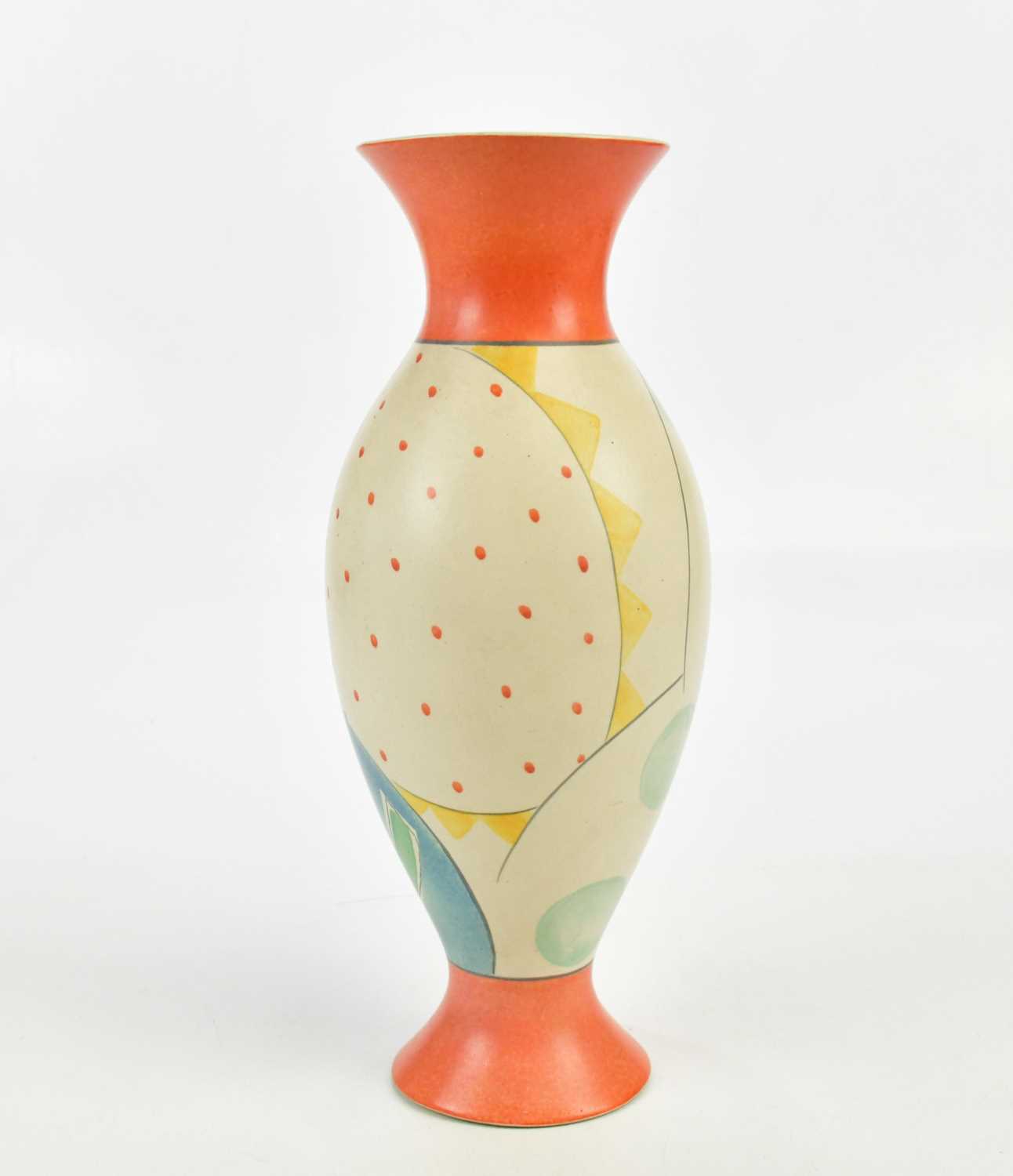 Lot 2346 - ANGELA ATKINSON; a 1980s ovoid vase with
