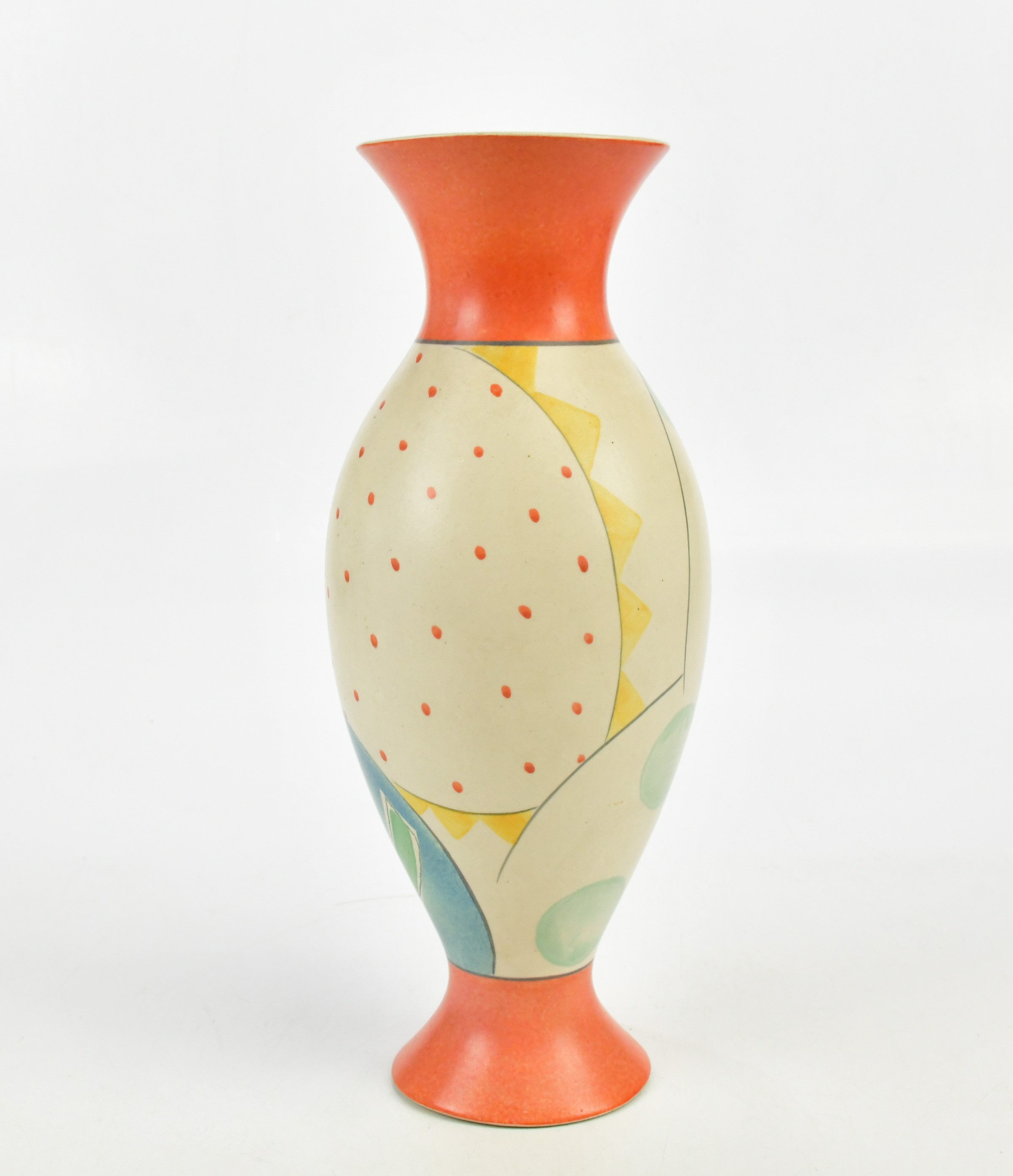 Lot 2346 - ANGELA ATKINSON; a 1980s ovoid vase with
