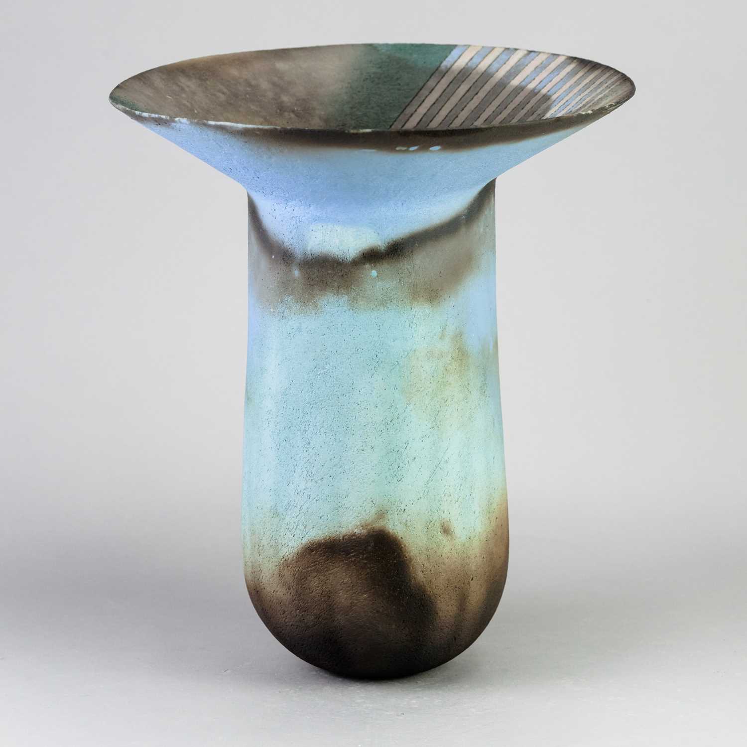 Lot 400 - JUDY TRIM (1943-2001); a tall smoke fired