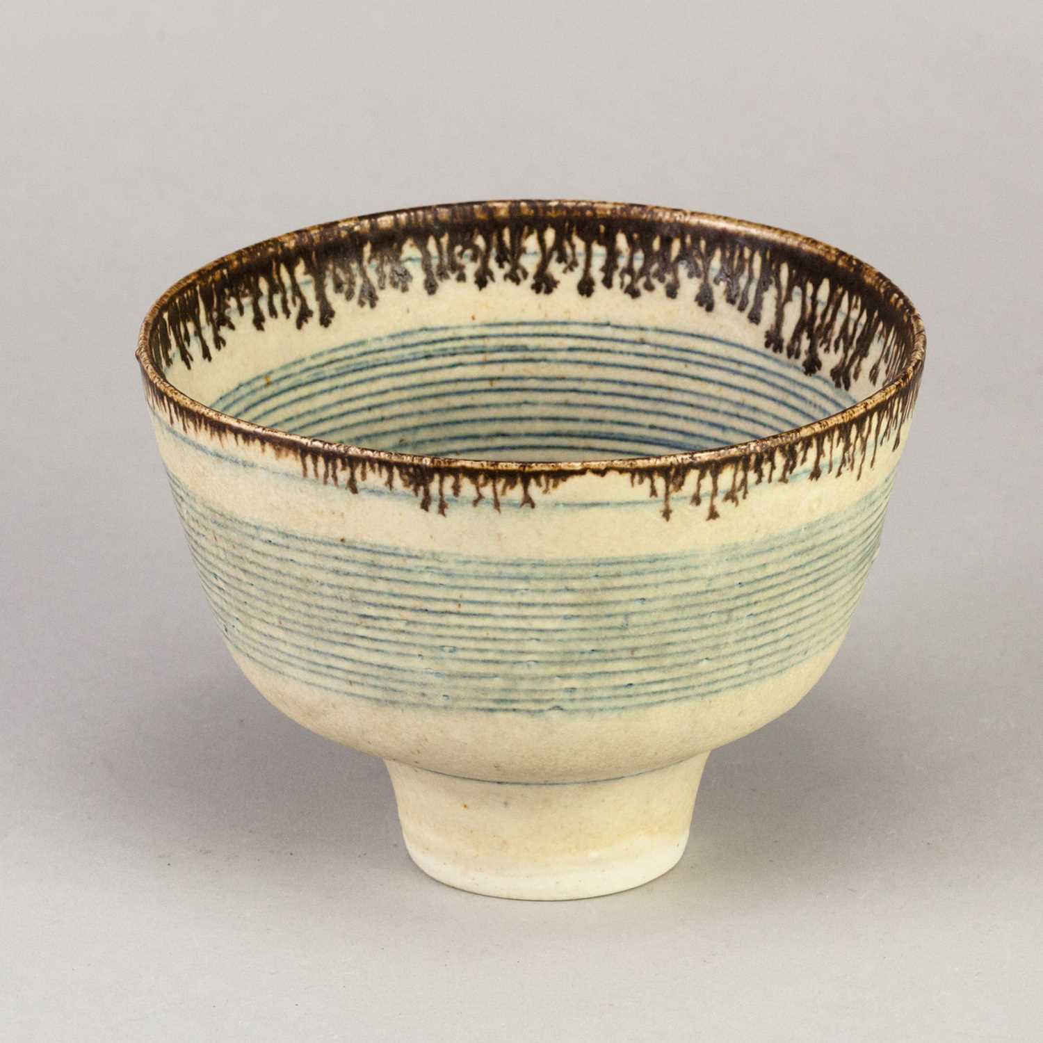 Lot 434 - LUCIE RIE (1902-1995); a small porcelain