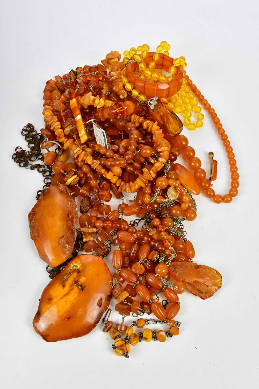 Lot 336 - A large collection of Baltic amber,