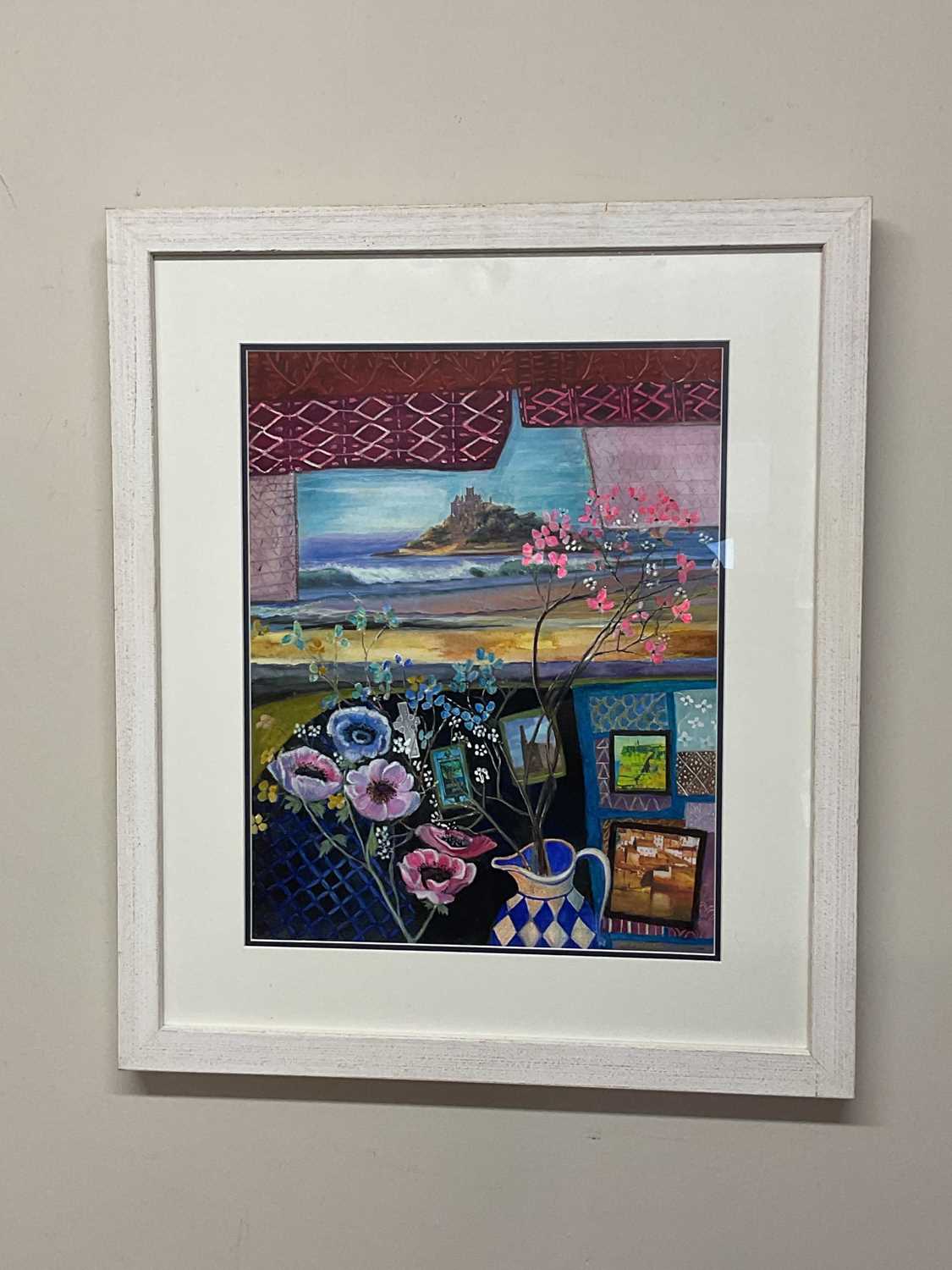 Lot 241 - MAVIS HADDLETON; mixed media, 'Memories of