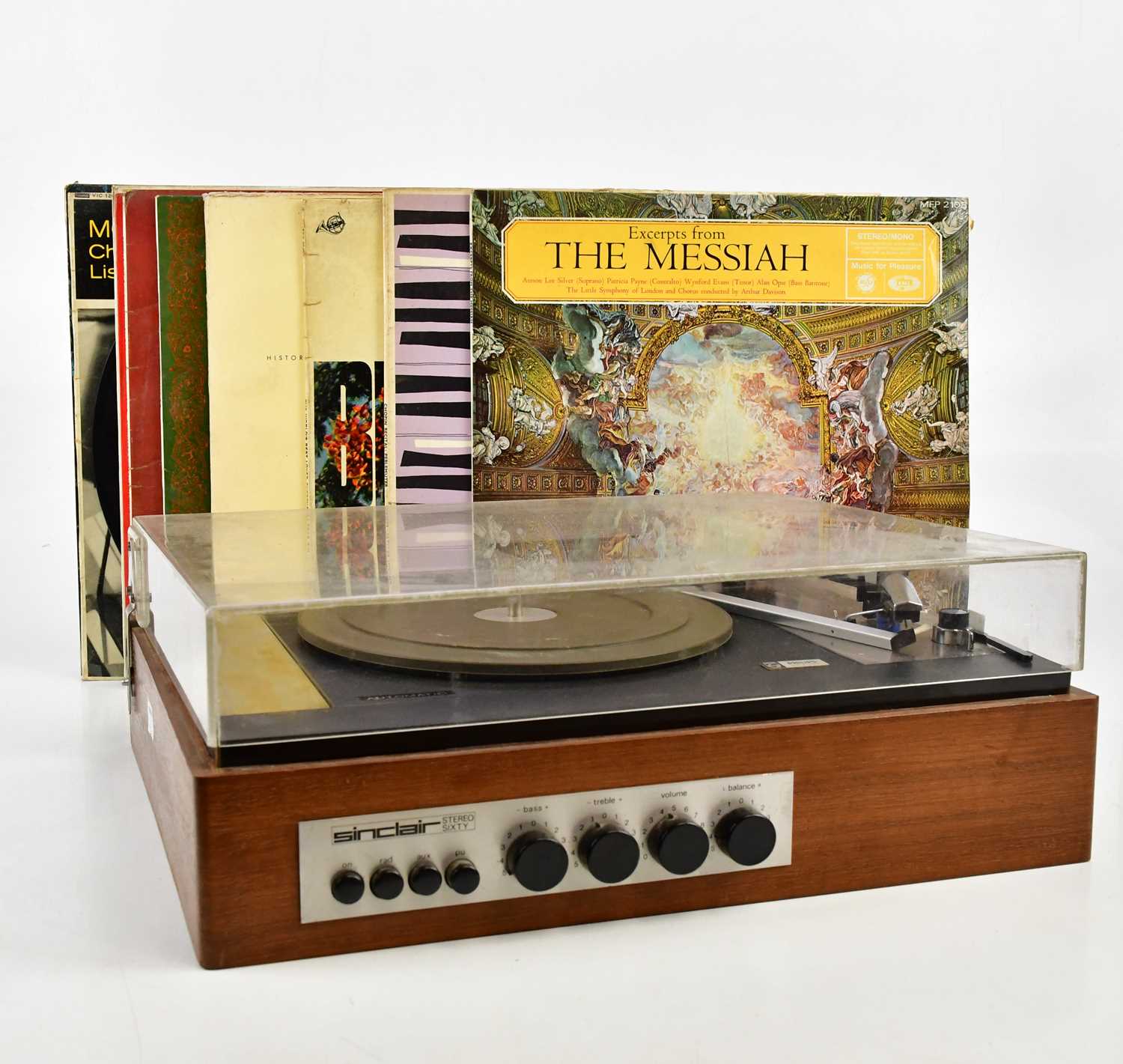 Lot 1134 - SINCLAIR; a 60s stereo together with an