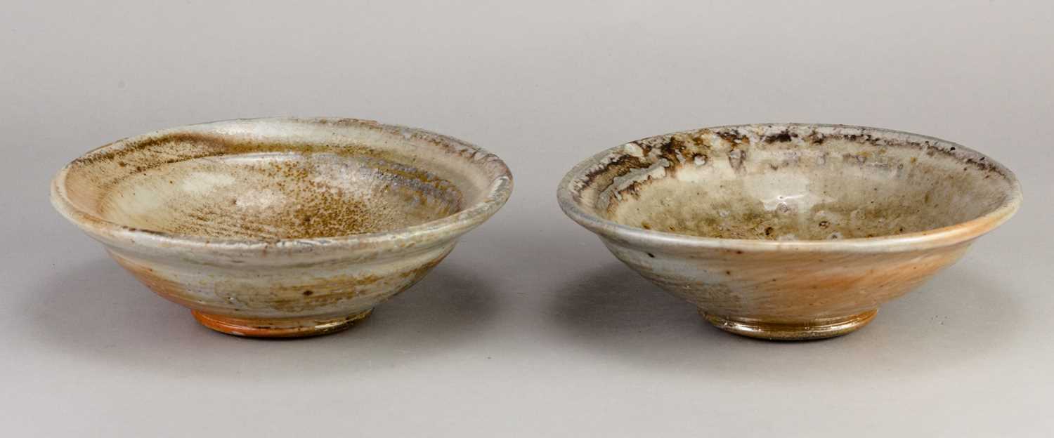 Lot 738 - SVEND BAYER (born 1946); a pair of wood