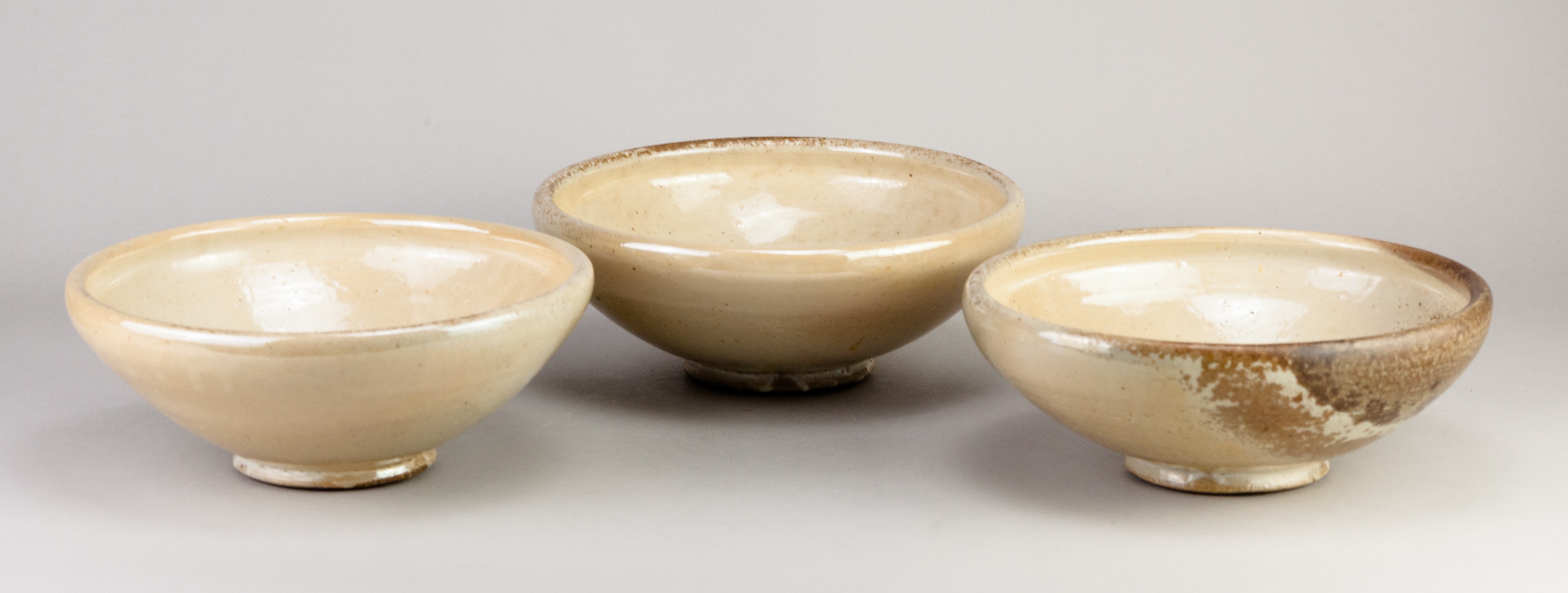 Lot 741 - SVEND BAYER (born 1946); a trio of wood