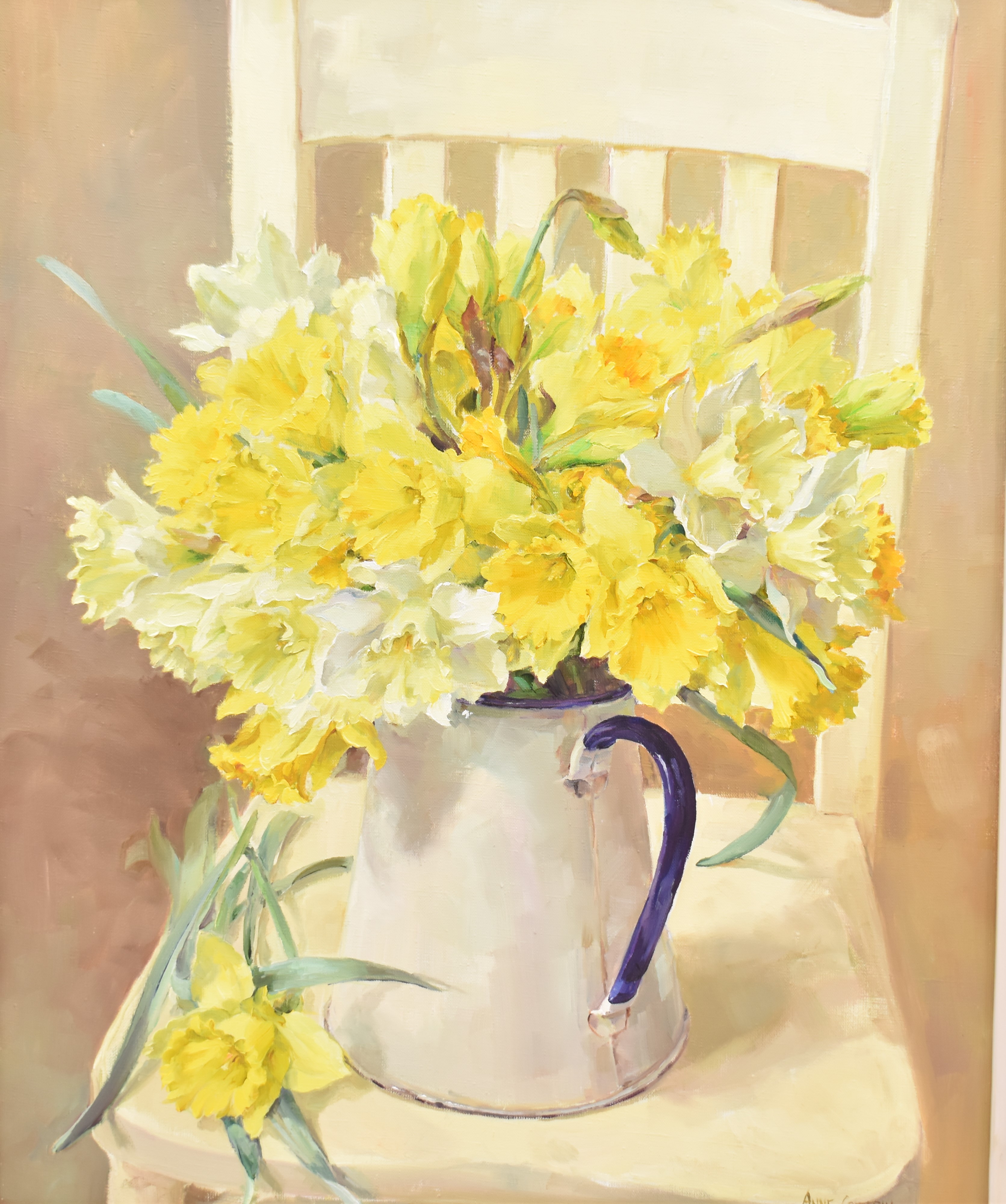 Lot 465 - ANNE COTTERILL (1933-2010); oil on canvas,
