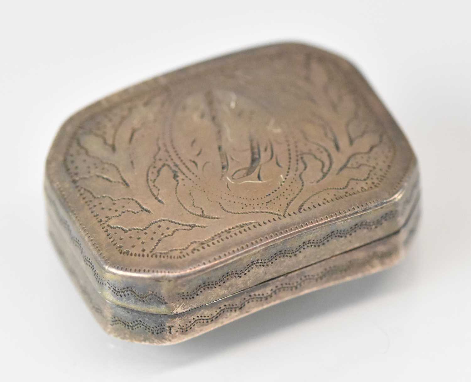 Lot 1401 - SAMUEL PEMBERTON; a small George III