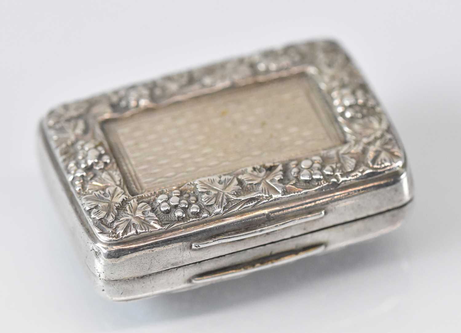 Lot 1359 - JOSEPH WILLMORE; a George III hallmarked