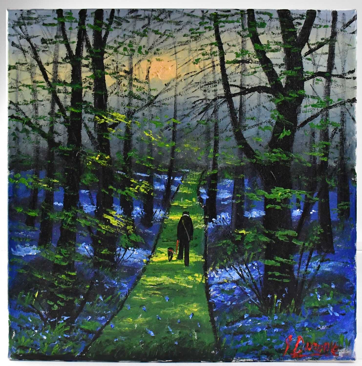 Lot 451 - JAMES DOWNIE (born 1949); oil on canvas, a