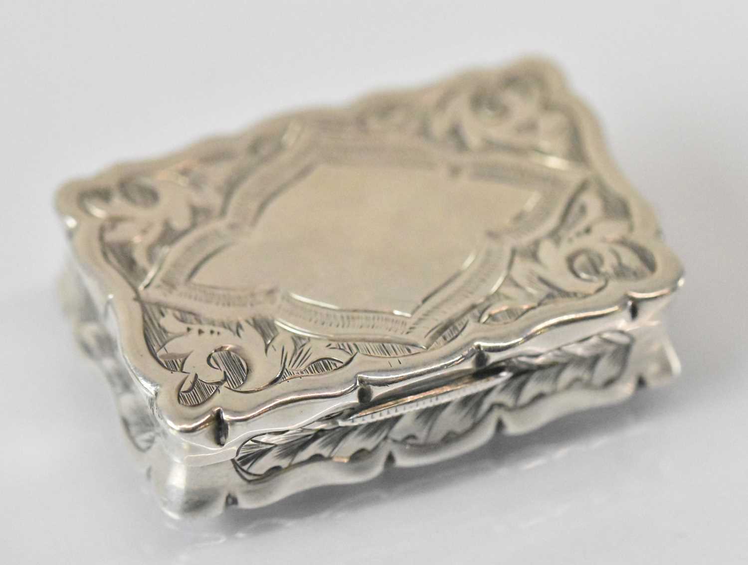 Lot 1389 - GEORGE UNITE; a Victorian hallmarked silver