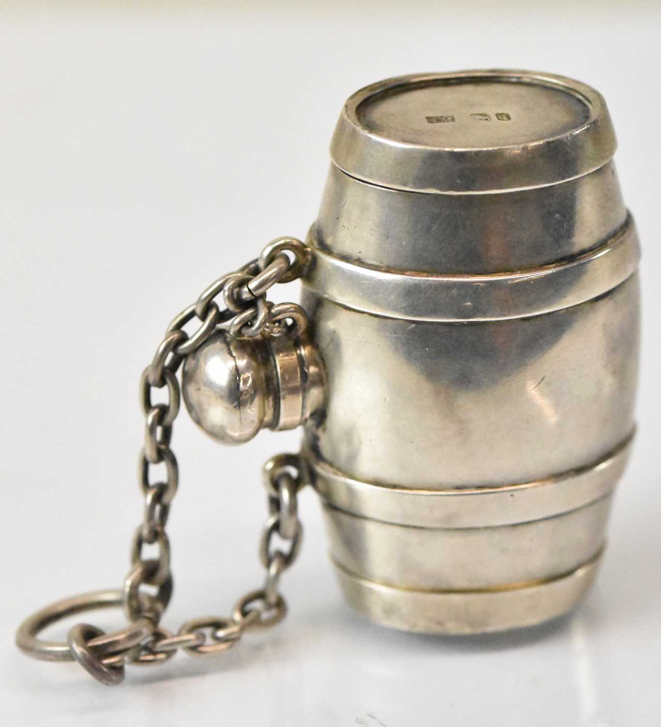 Lot 1353 - SAMPSON MORDAN & CO; a Victorian hallmarked