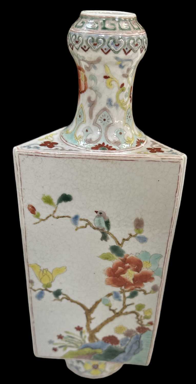 Lot 1056 - An early 20th century Chinese triangular