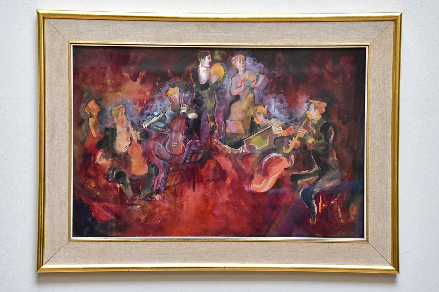 Lot 218 - PAT COOKE (1935-2000); pen and ink,