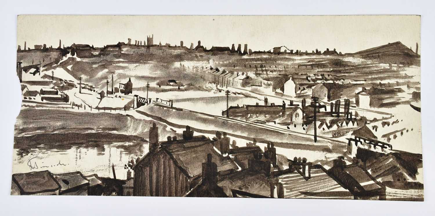 Lot 226 - JACK SIMCOCK (1929-2012); watercolour,