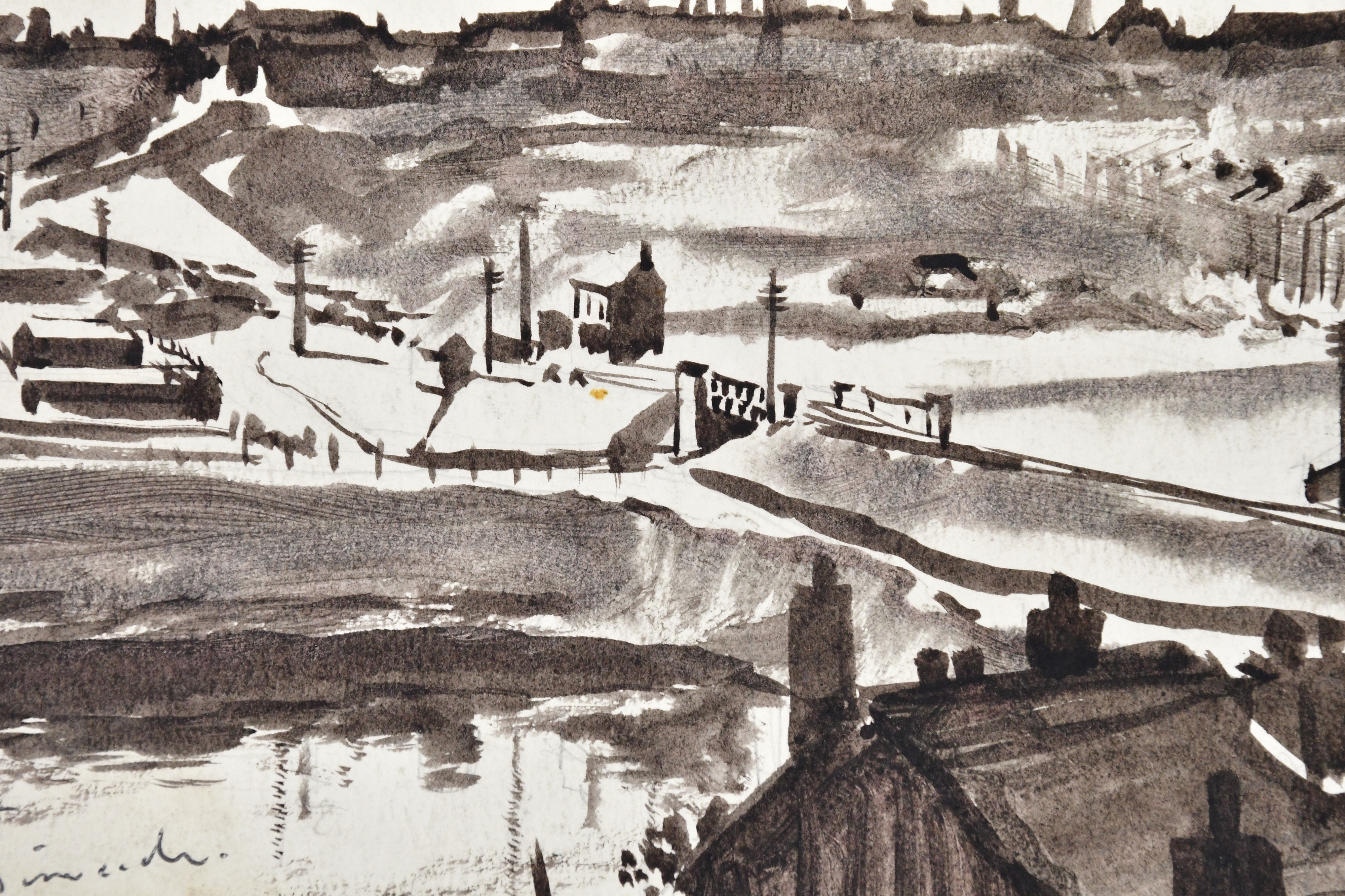 Lot 226 - JACK SIMCOCK (1929-2012); watercolour,