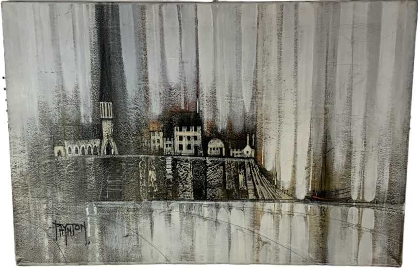 Lot 205 - COLIN SEE-PAYNTON; modern abstract oil on