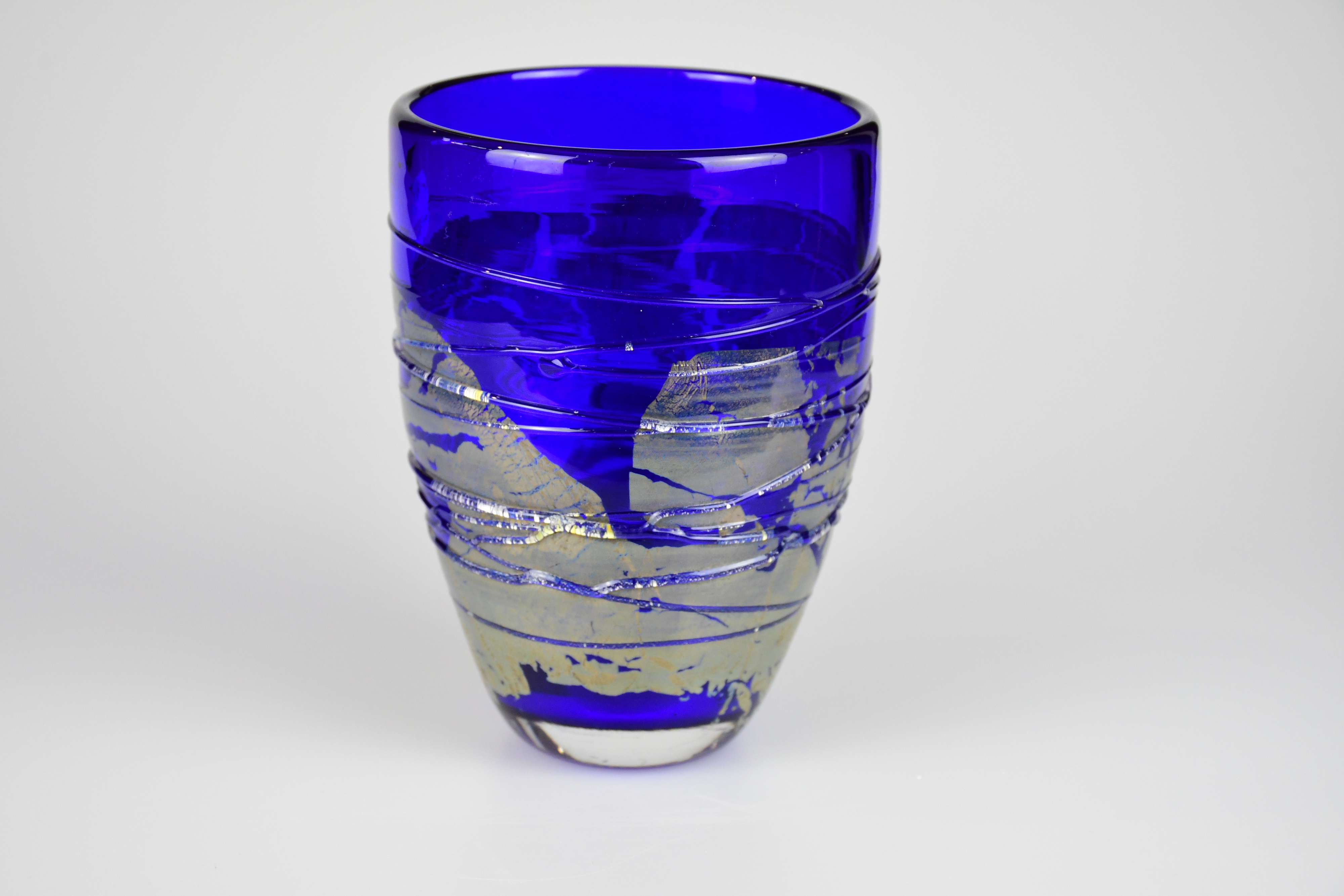 Lot 468 - STUART FLETCHER; a contemporary Art Glass