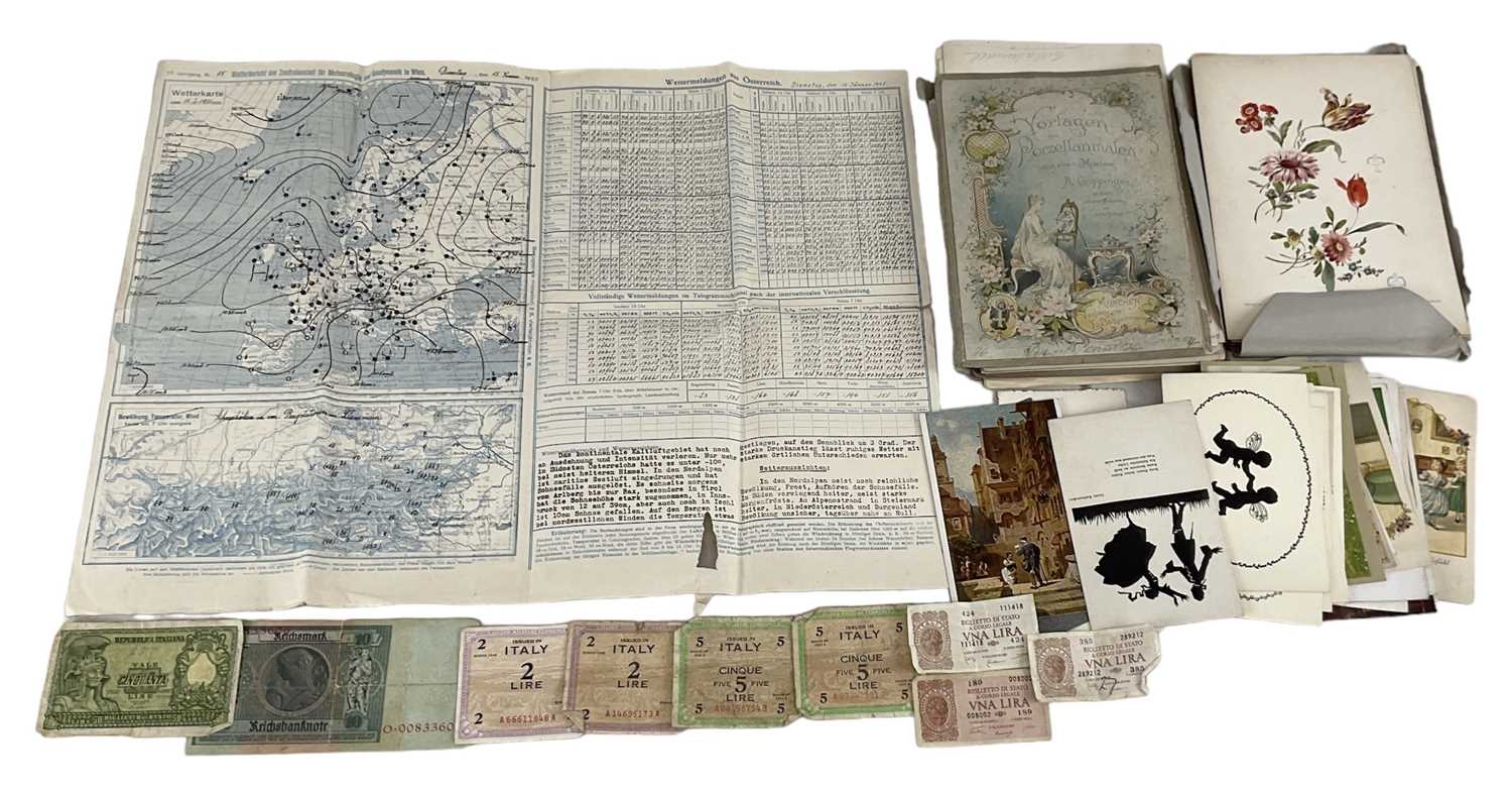 Lot 448 - An early 20th century German map dated 1935,