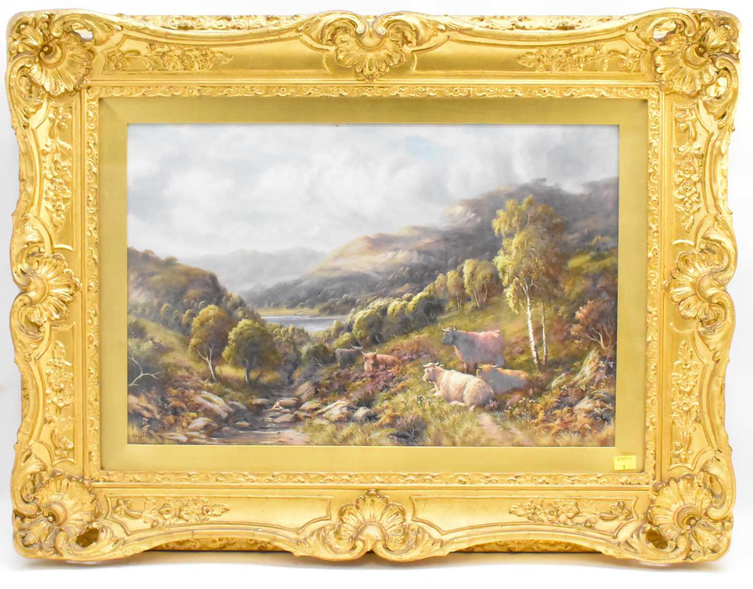 Lot 777 - ROBERT JOHN HAMMOND (active 1879-1911); oil