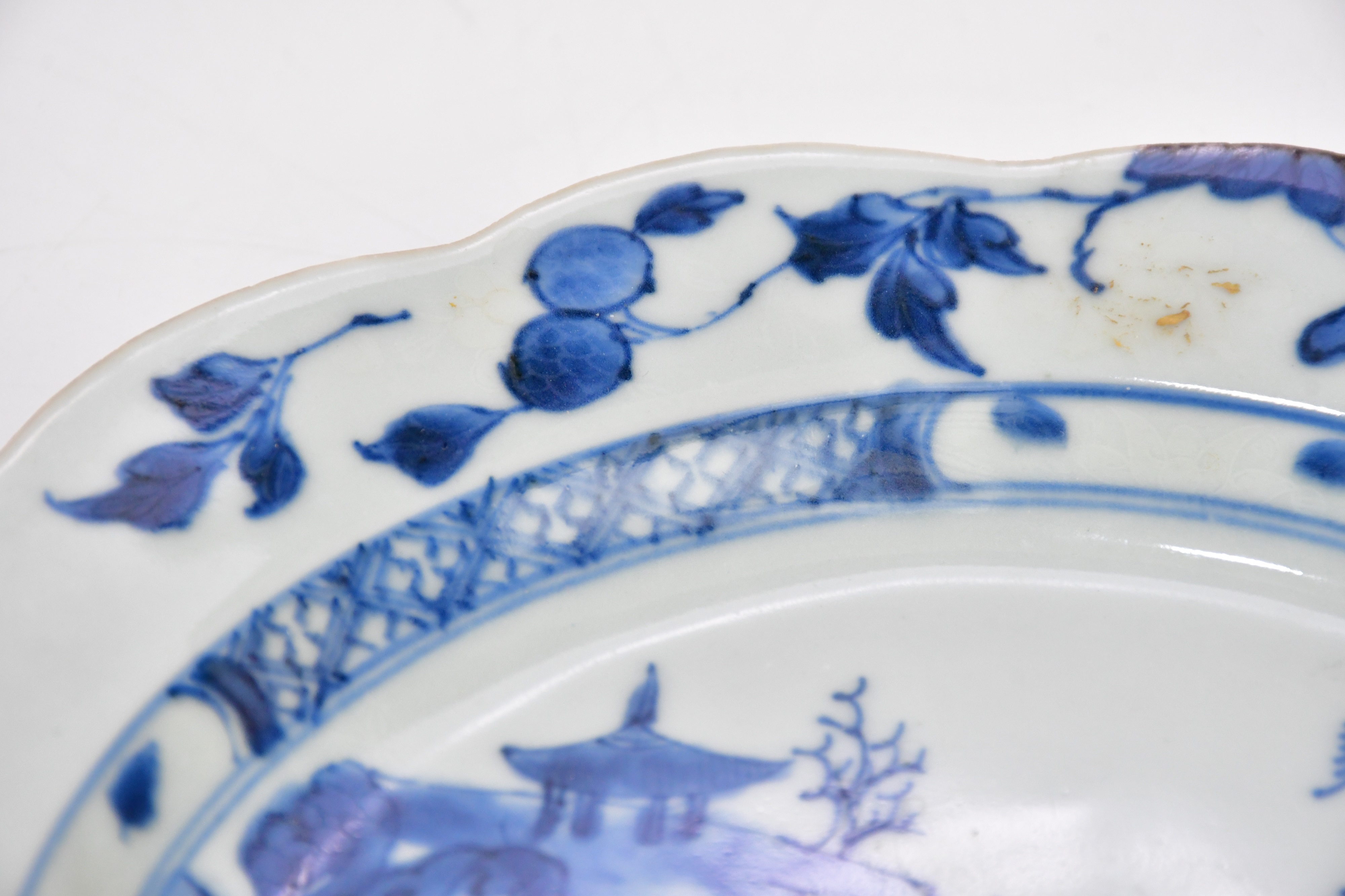 Lot 1215 - NANKING CARGO; an 18th century Chinese blue