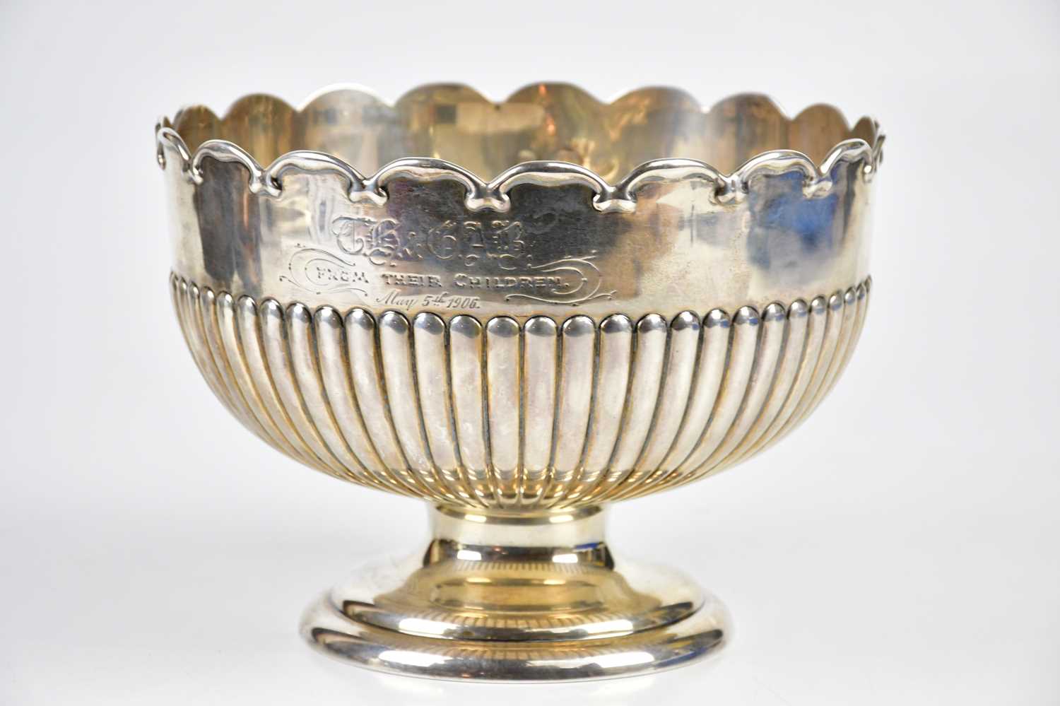 Lot 2041 - WILLIAM HENRY SPARROW; a hallmarked silver