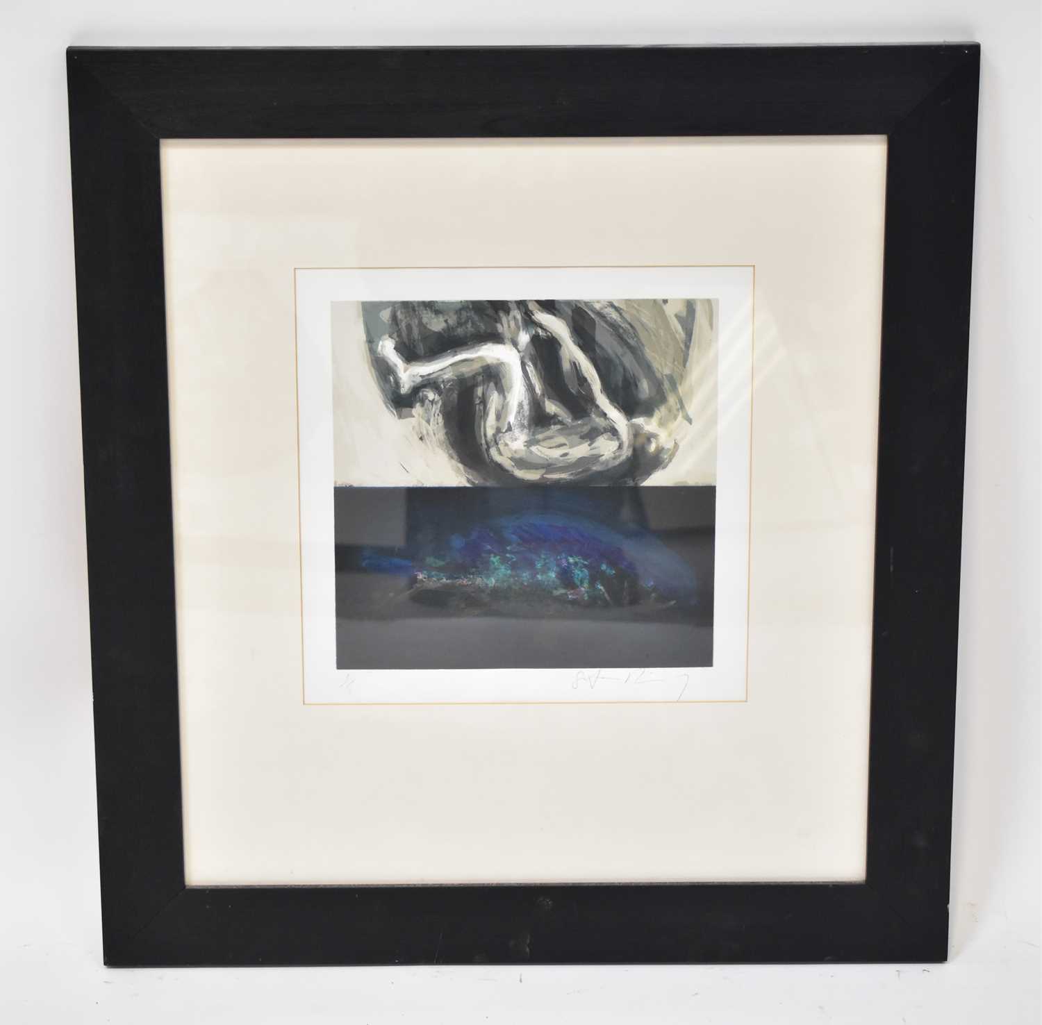 Lot 745 - UNATTRIBUTED; colour lithograph, fish with