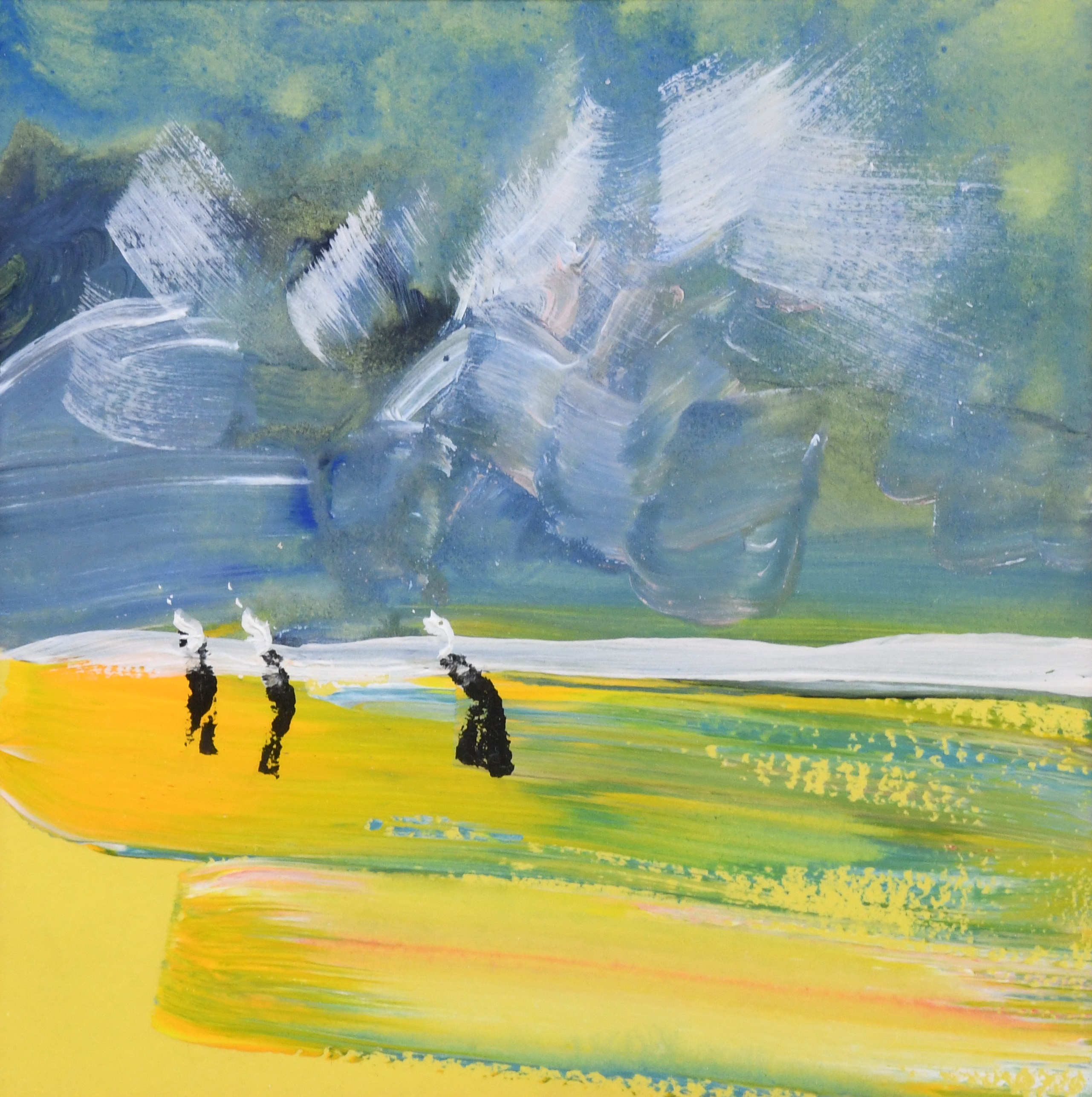 Lot 401 - PETER OLIVER (1927-2006); watercolour, four