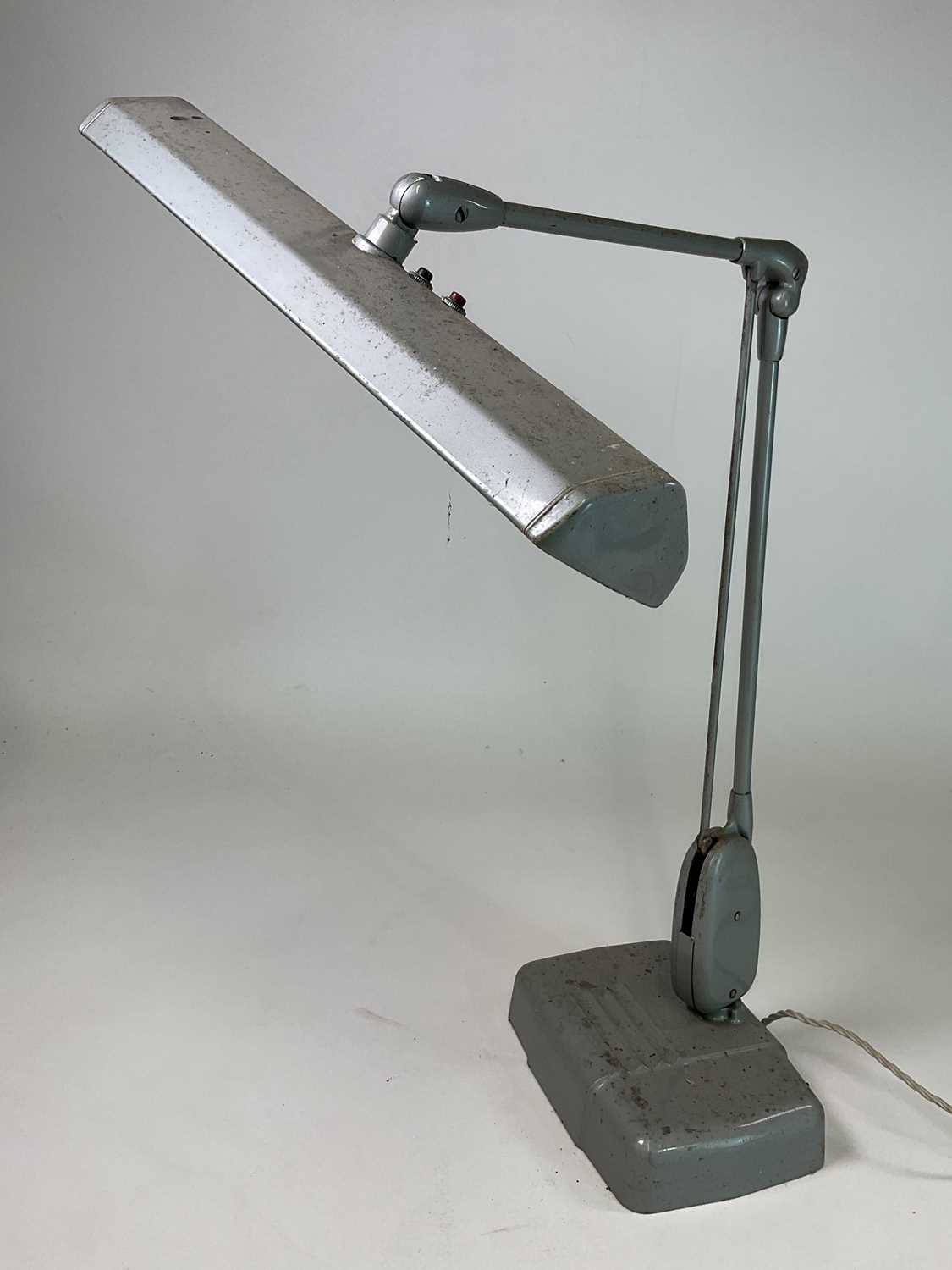 Lot 549 - DAZOR; a mid 20th century desk lamp by Dazor,