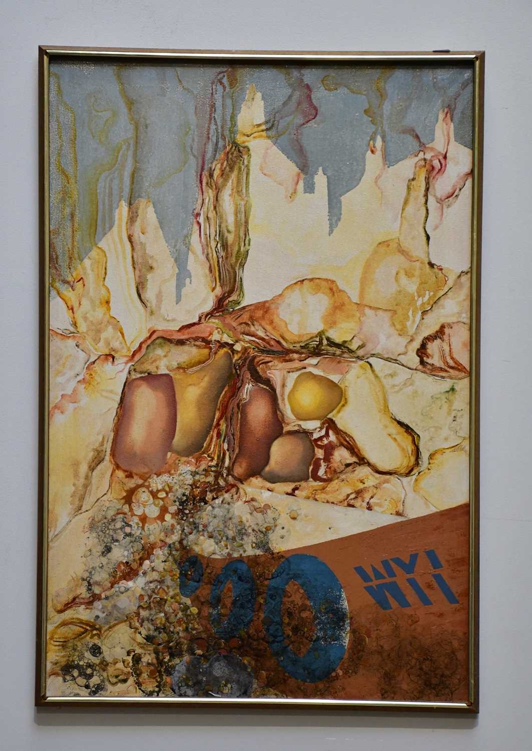 Lot 410 - JUNE BEVAN; oil on canvas, 'Whitby,