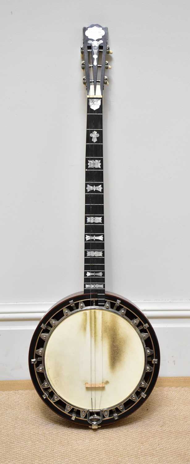 Lot 1061 - THE CAMMEYER; a Vibrante Royal banjo, with